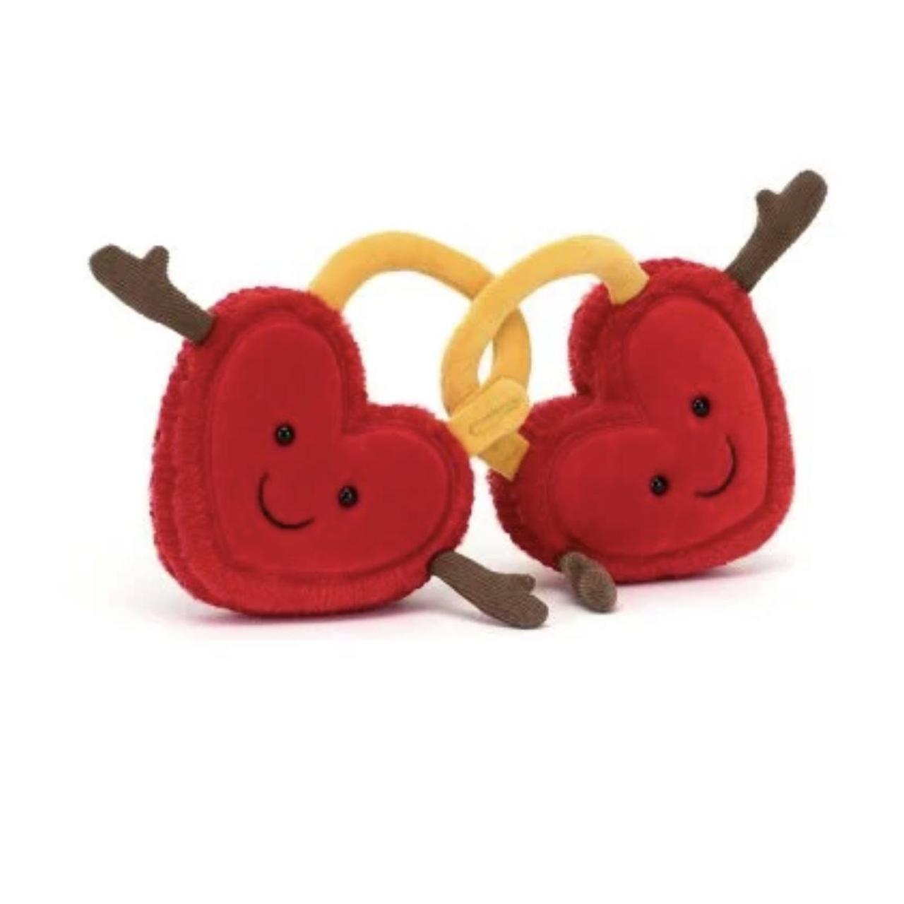 Jellycat BNWT heart locks 🔐 RRP£32 - makes a great... | Depop