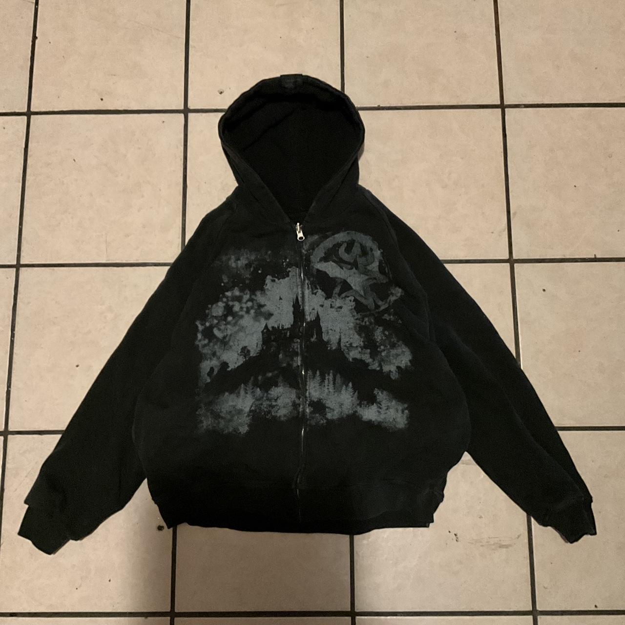 DITCH X SYNICAL REVERSIBLE ZIPUP SIZE MEDIUM DM ME... - Depop