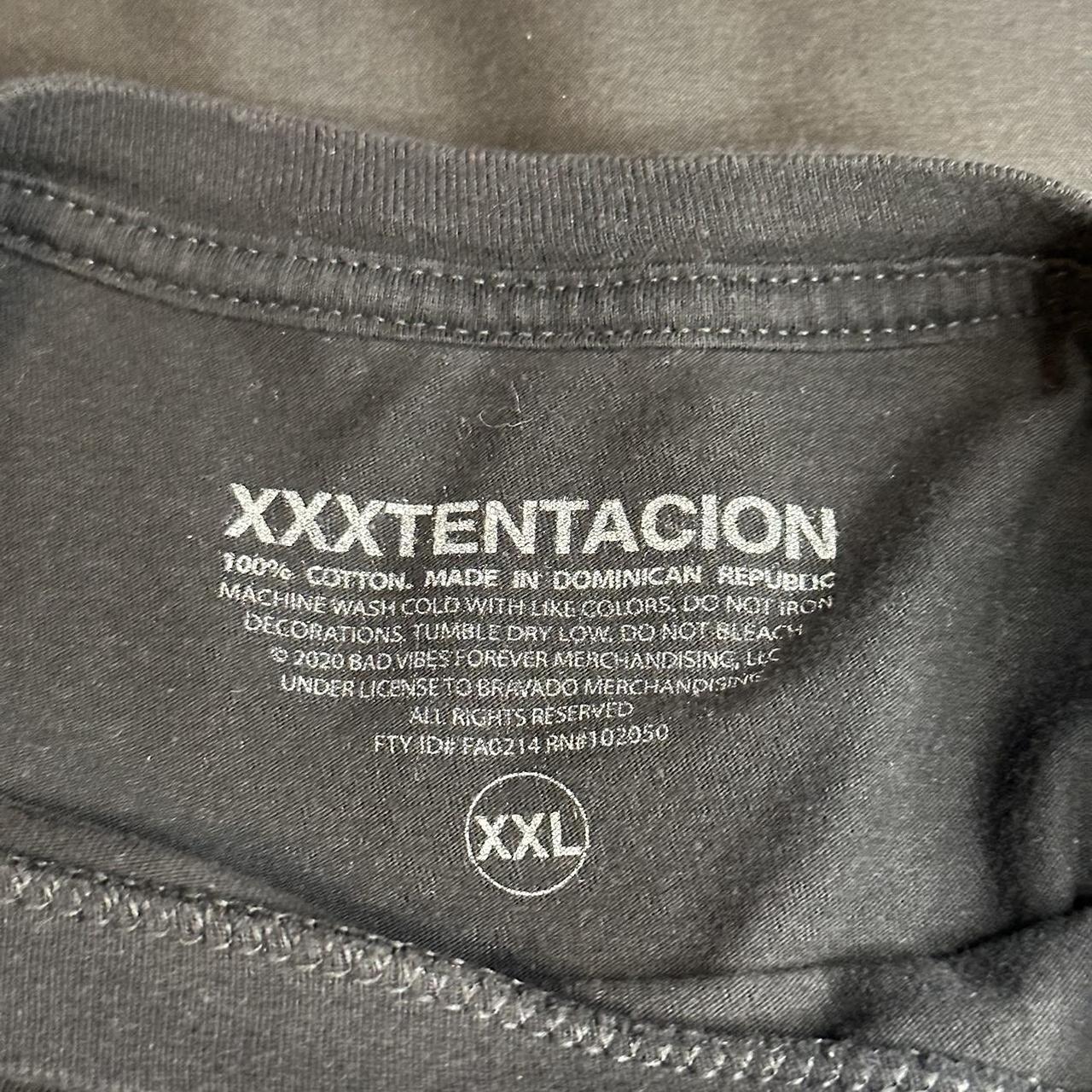 Xxxtentacion Tribute T Shirt Size Xxl Short Depop