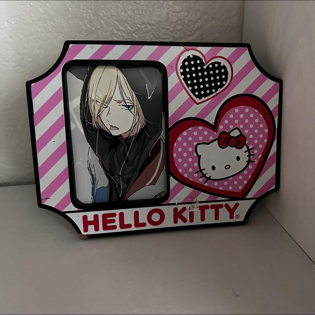 Hello kitty photo frame Sanrio pink cutesy display - Depop