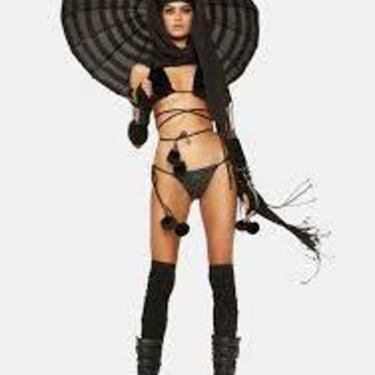 DOLLS KILL studded Pom Pom panties. Never worn,... - Depop