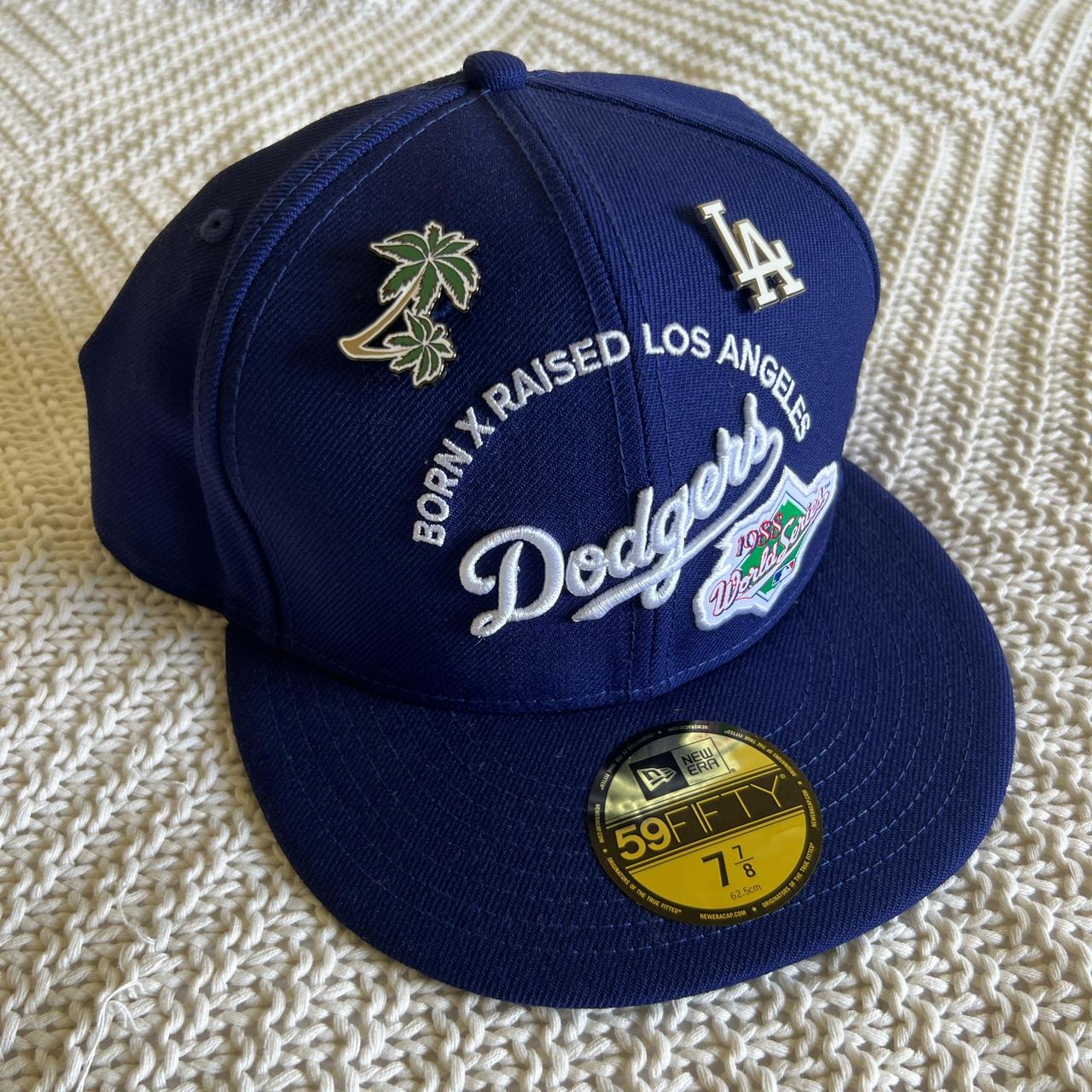Born x raised dodger cap World series edition Sz 7... | Depop