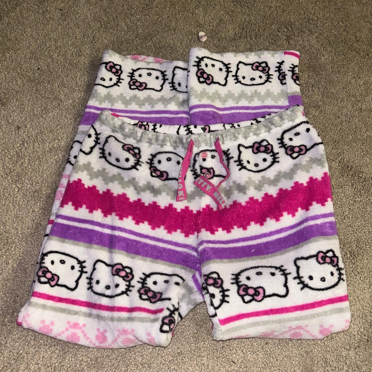 Hello kitty pj pants !! size m - Depop