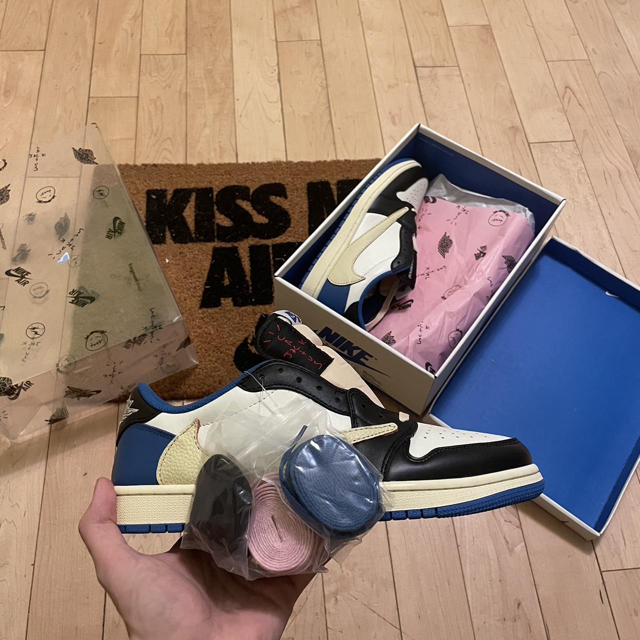 Travis Scott Jordan 1 low fragment size 11 US US MEN... - Depop