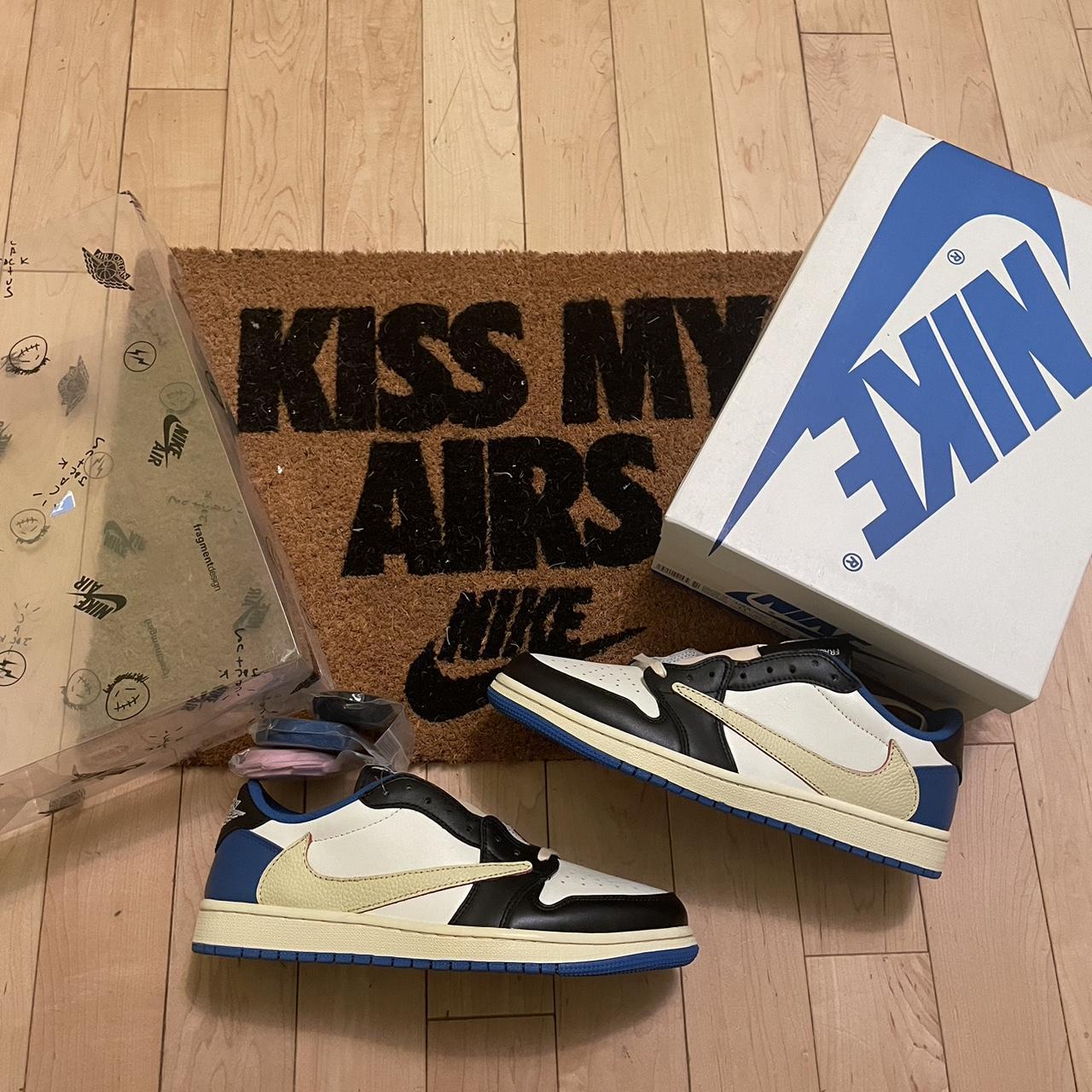 Travis Scott Jordan 1 low fragment size 11 US US MEN... - Depop