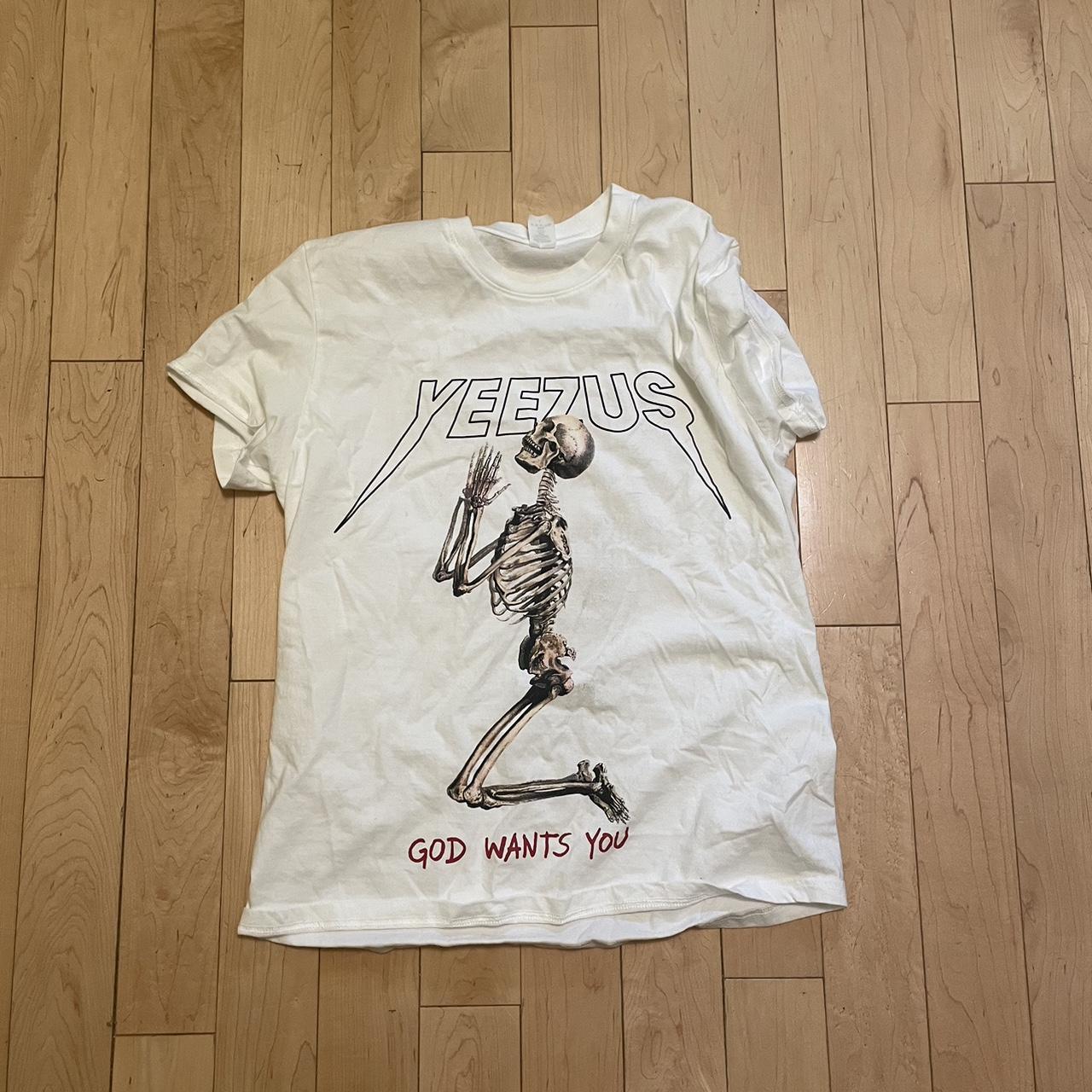 Yeezus - God Wants You Tee L Size Large Brand New... - Depop