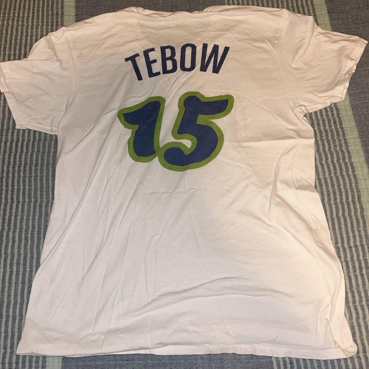 Tim Tebow Columbia Fireflies #15 T-shirt Jersey Sz... | Depop