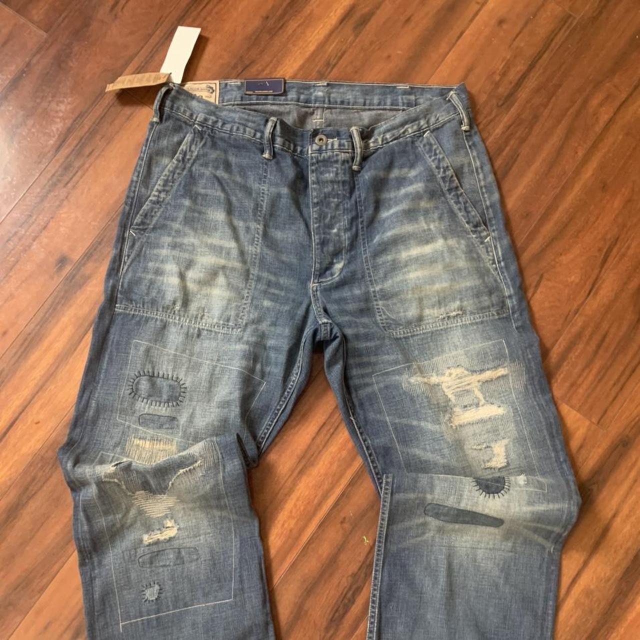 Polo Distressed Denim * worn once for fitting *... - Depop