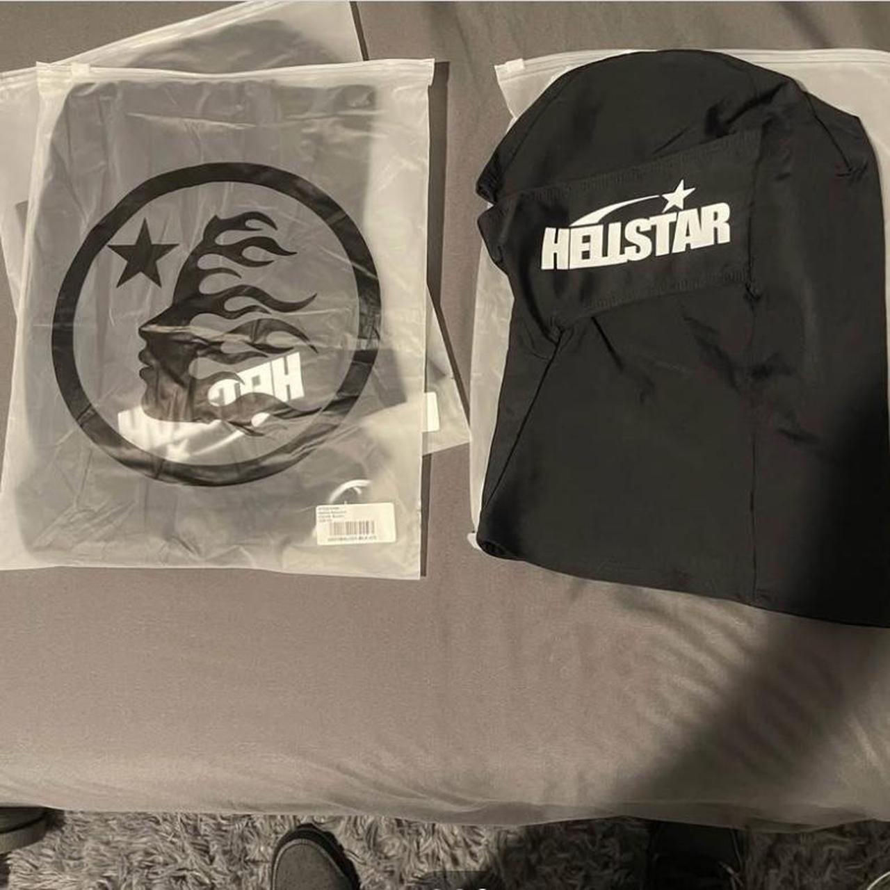 black hellstar ski mask never worn - Depop