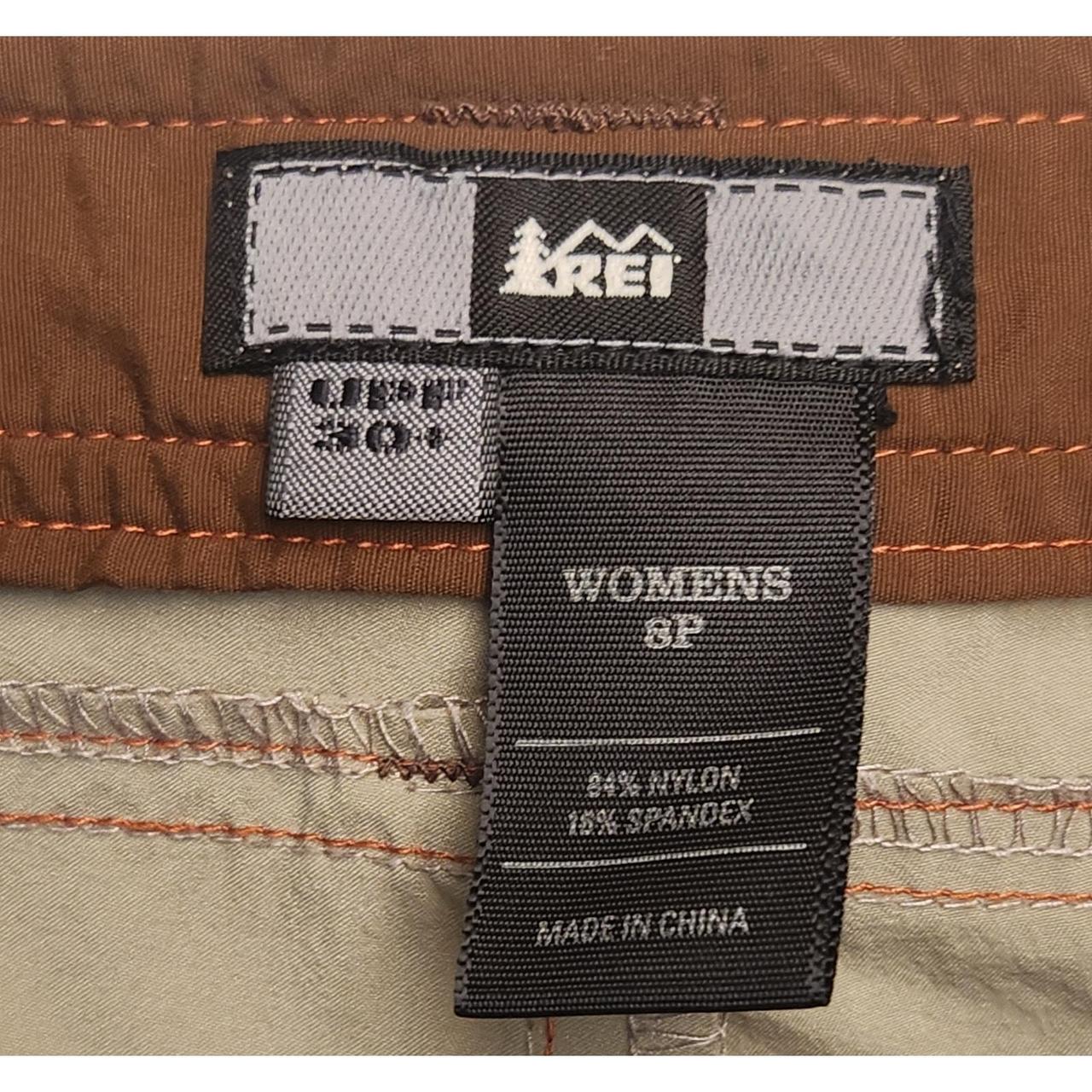 REI Convertible Pants Womens Size 8P Tan Nylon Cargo... | Depop