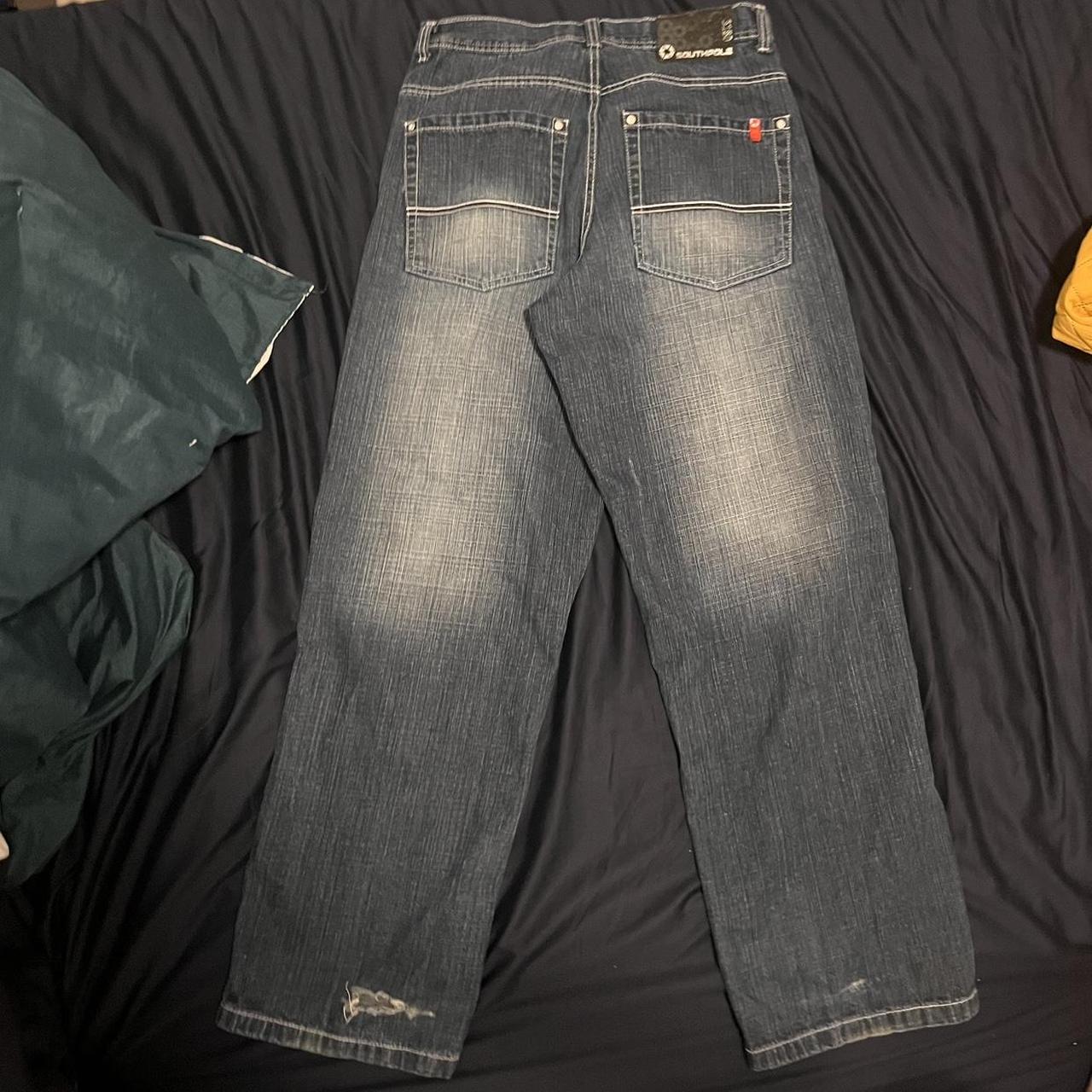 !RARE! RED TAB RELAXED FIT SOUTHPOLE SIZE 34 SUPER... - Depop