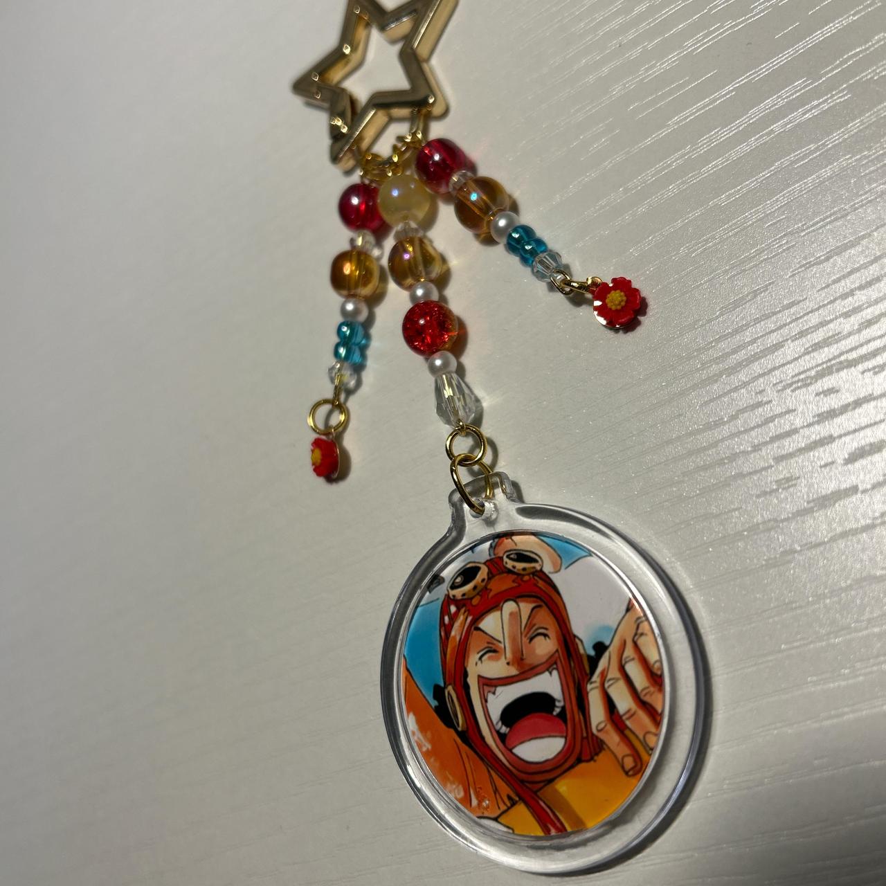 Handmade Usopp one piece keychain #onepiece #usopp... | Depop
