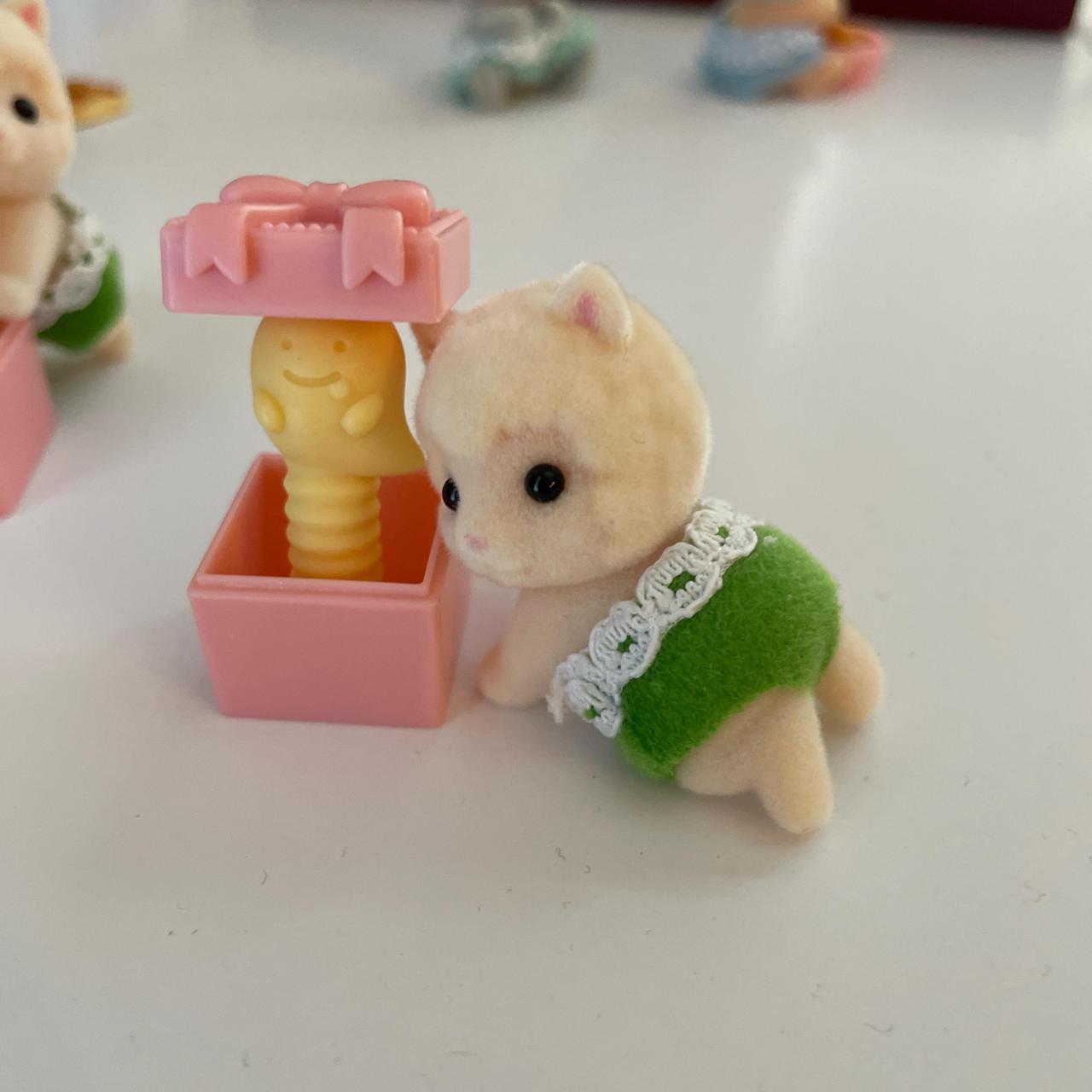 Calico Critter / Sylvanian Families Alpaca with gift... - Depop