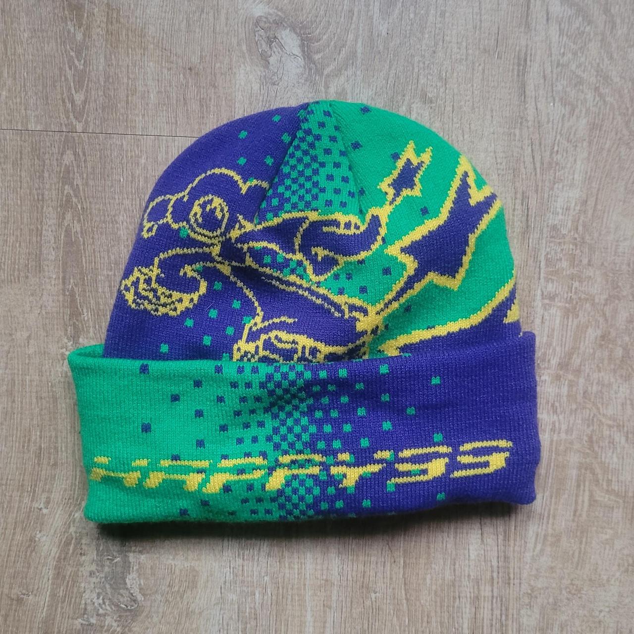 Happy99 beanie in great condition only worn a few... - Depop