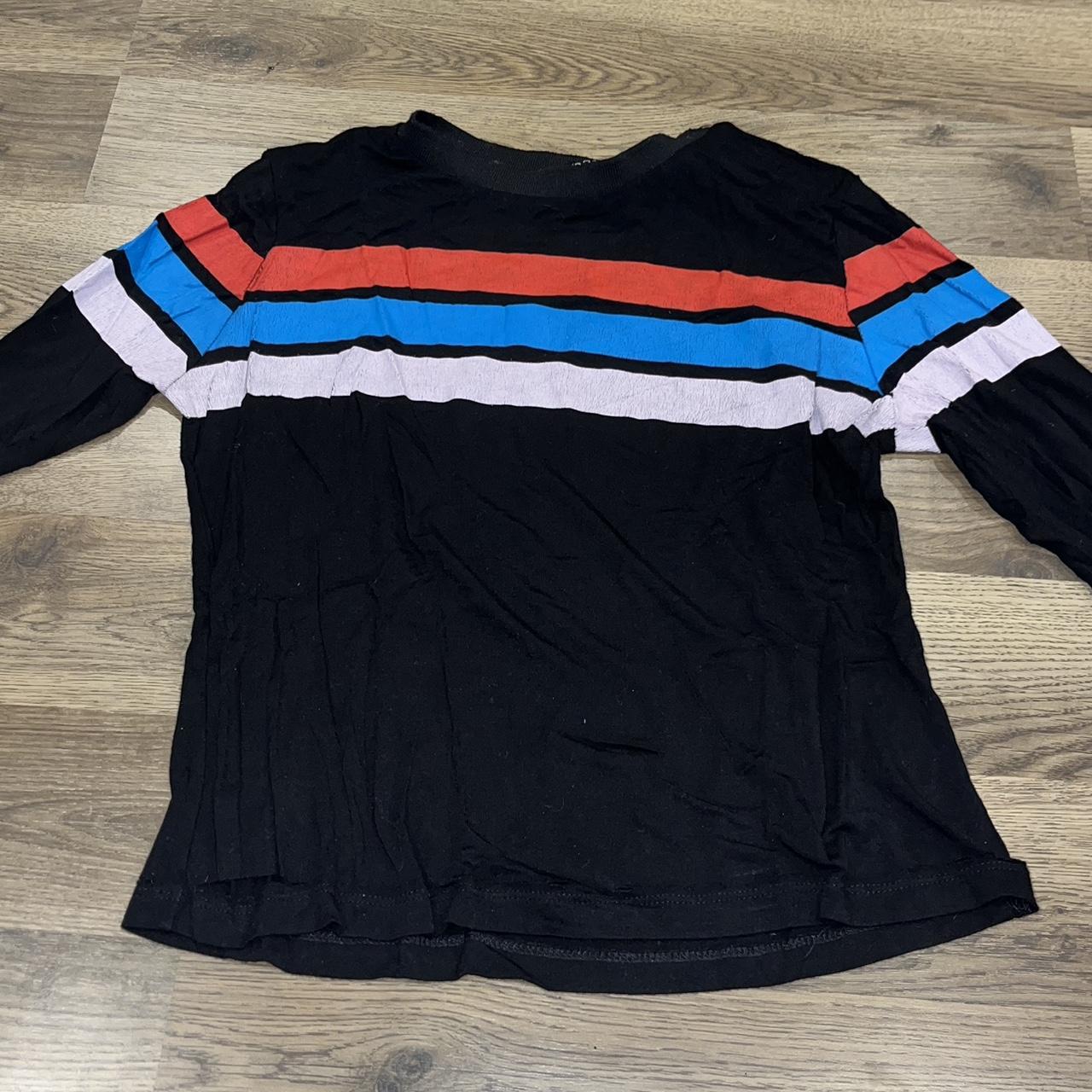 Rue 21 striped long sleeve shirt - Depop