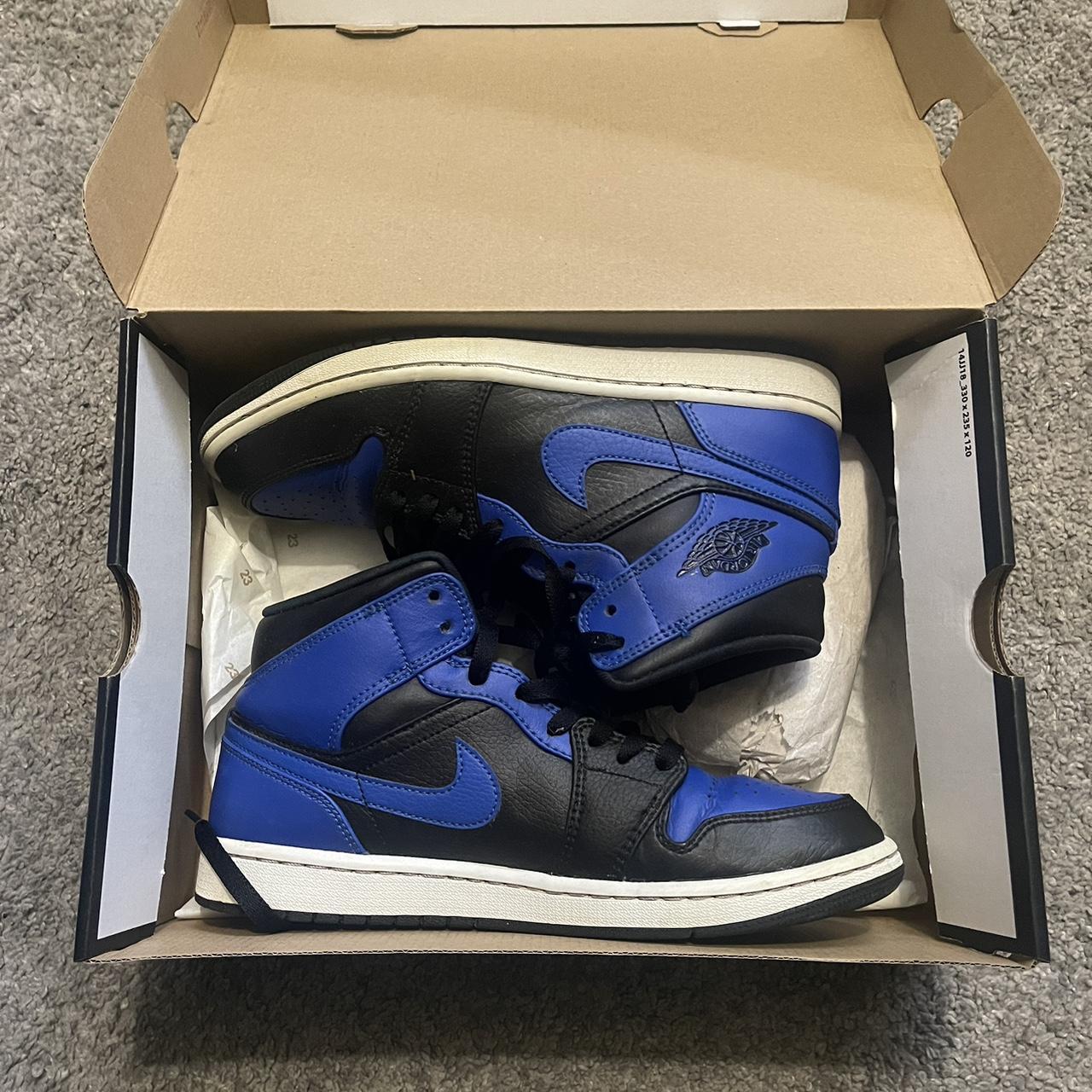 Jordan 1 hyper royale used will have a clean before... - Depop