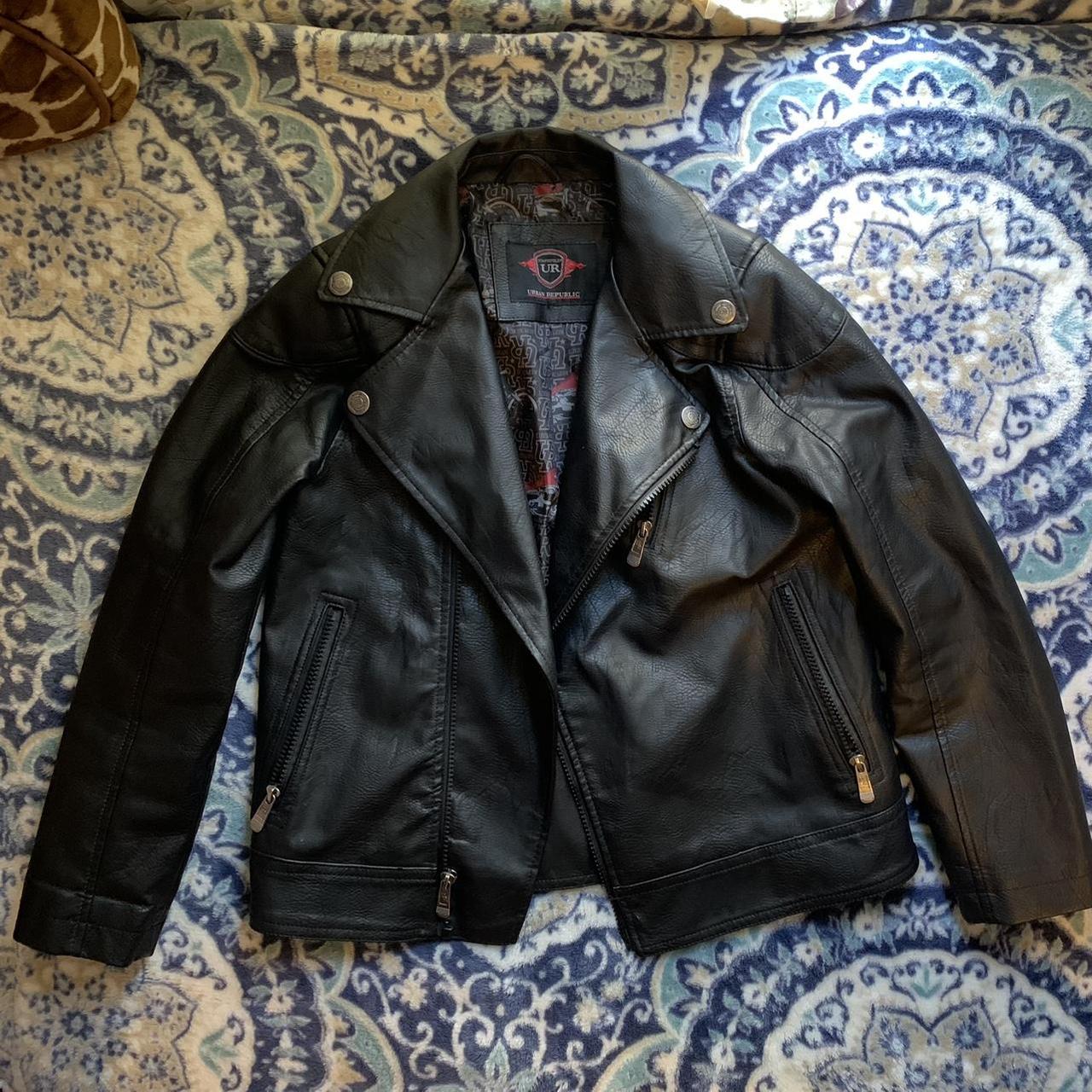 Urban Republic Women's Black Jacket | Depop