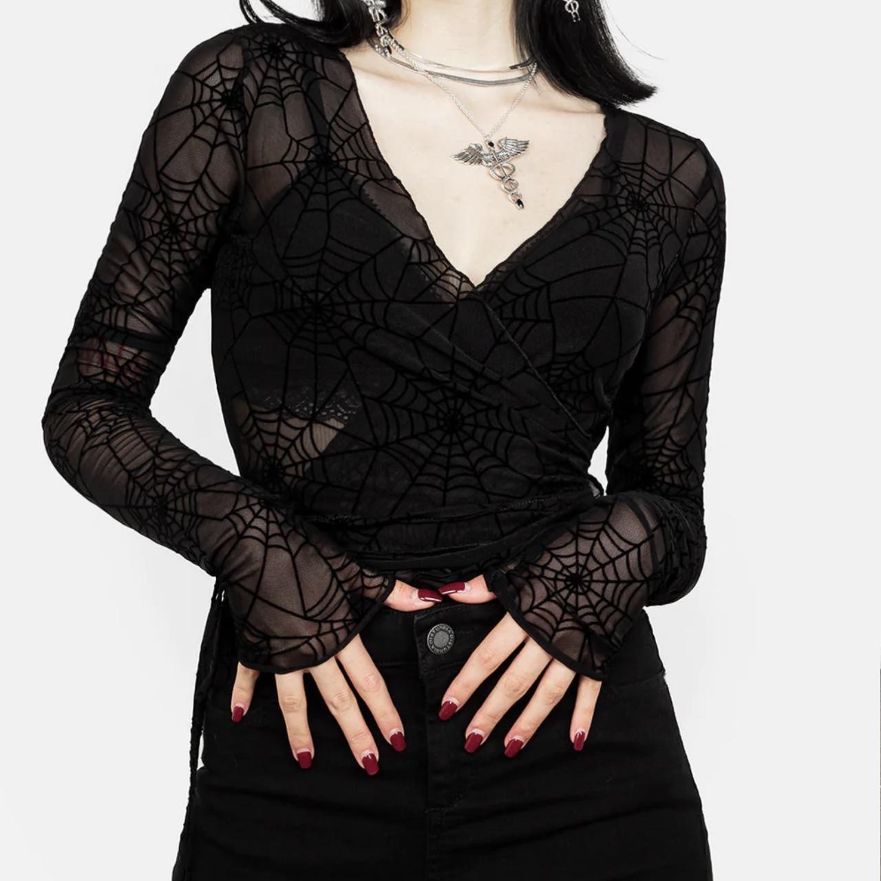 Never Worn Venom Mesh Top from Disturbia. Original: ... - Depop