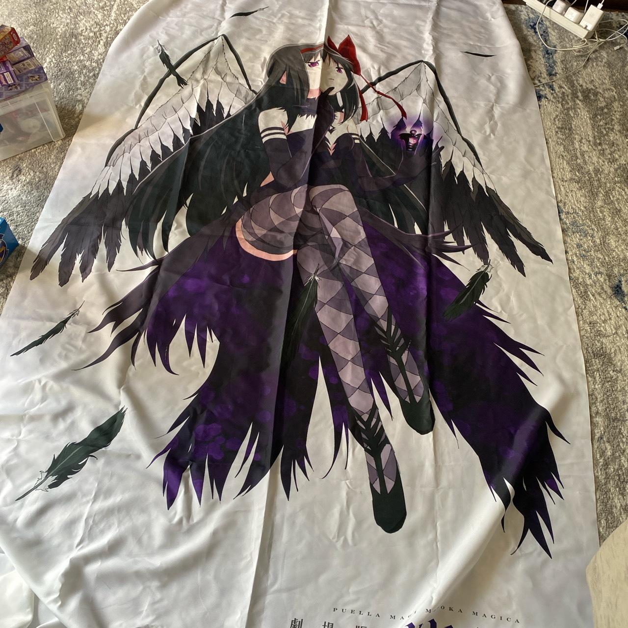 Giant demon Homura Akemi tapestry / poster bigger... - Depop