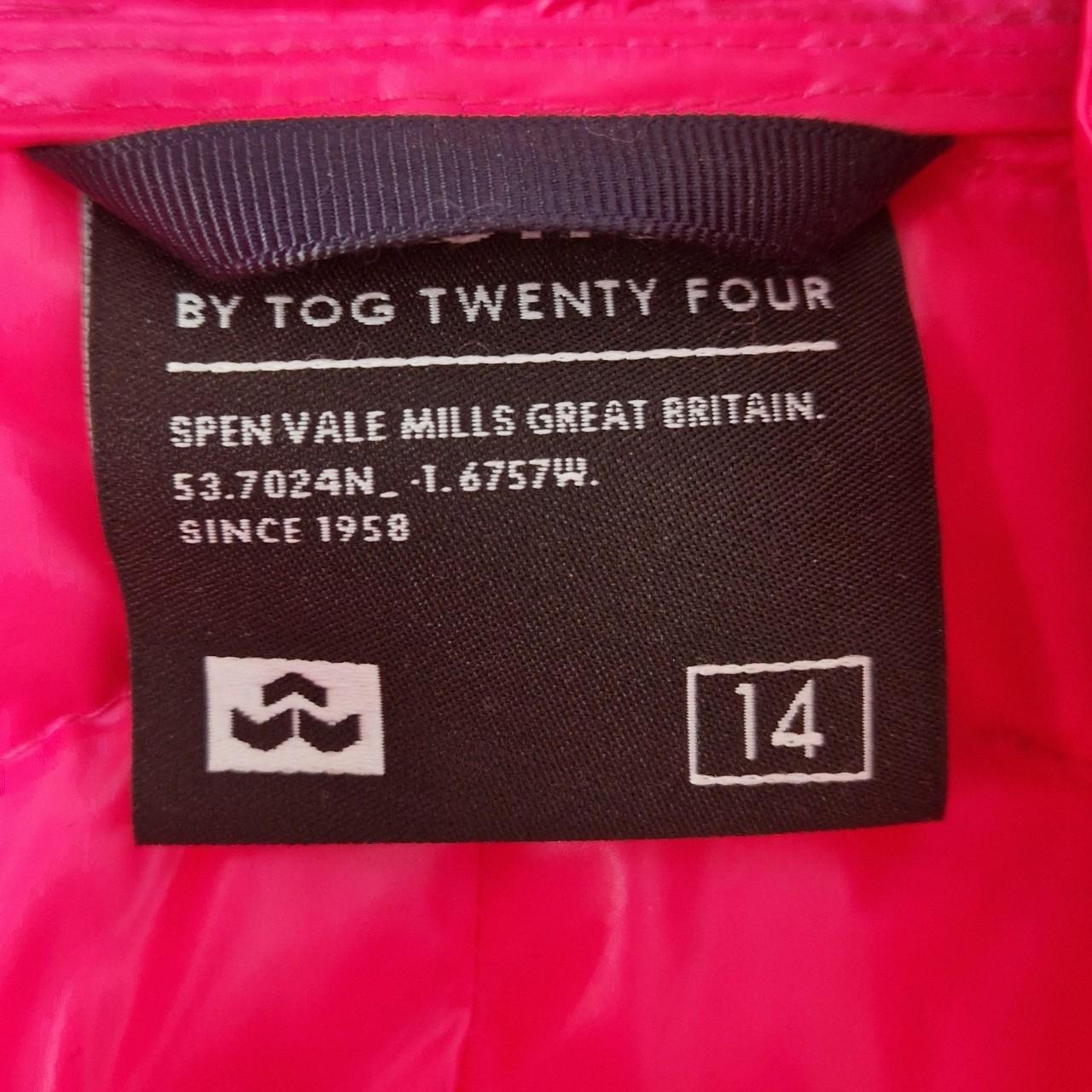Bright pink tog 24 jacket. New with tags. Size 14.... - Depop