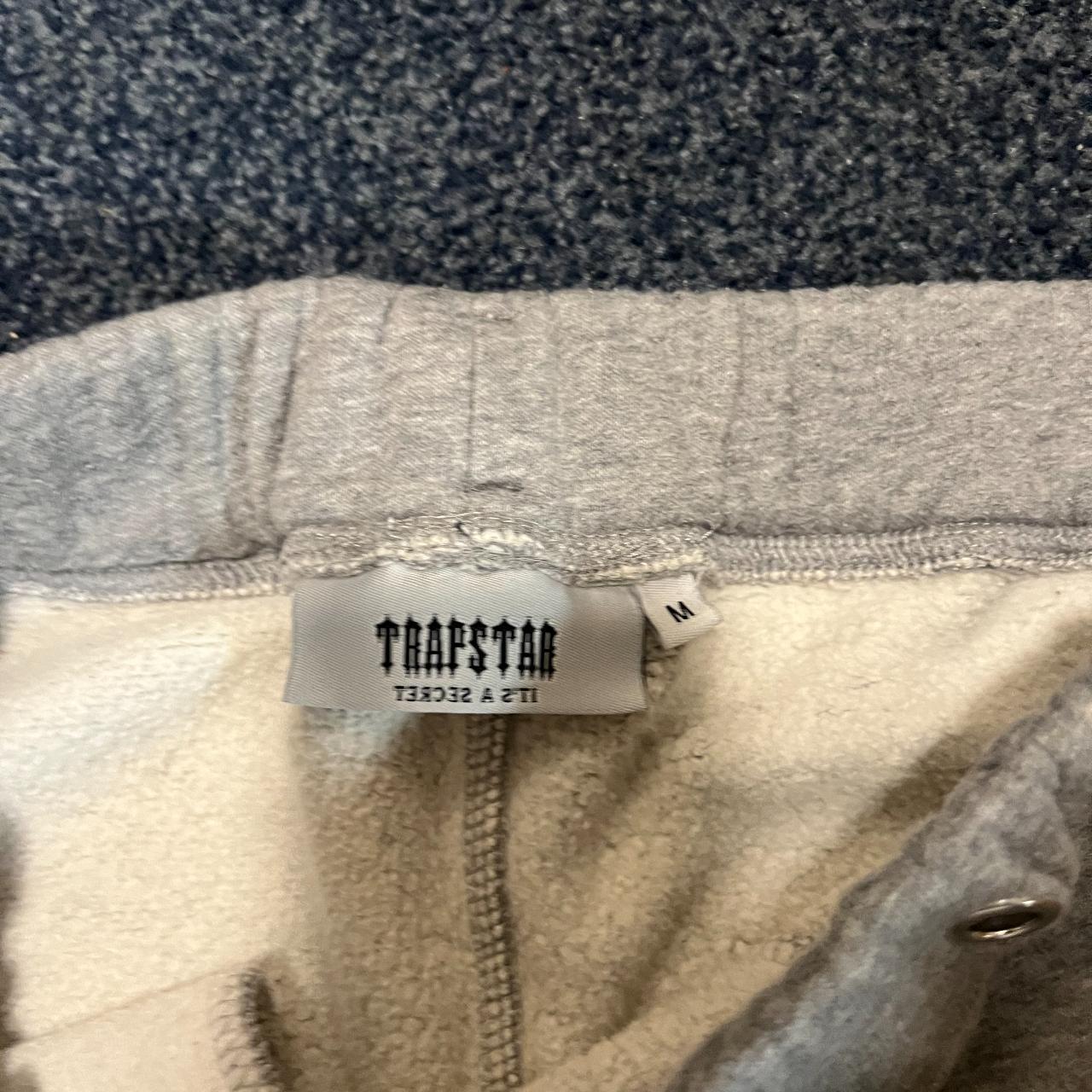 Trapstar grey joggers M Used but good condition - Depop