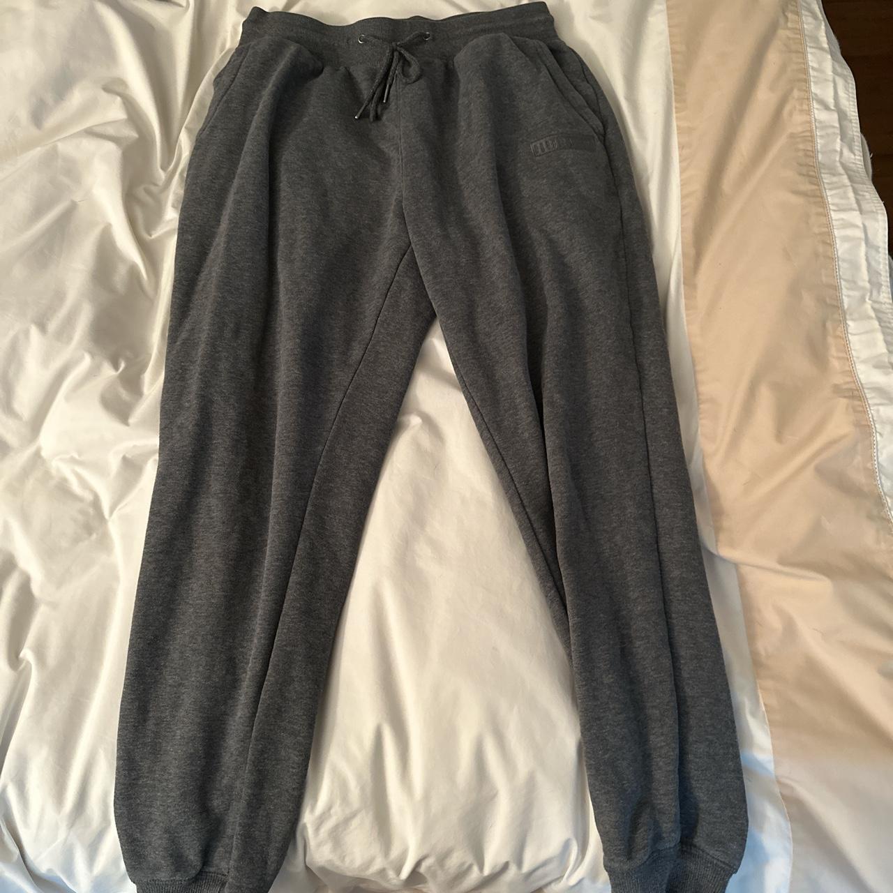 Hurley dark grey sweatpants men’s medium - Depop