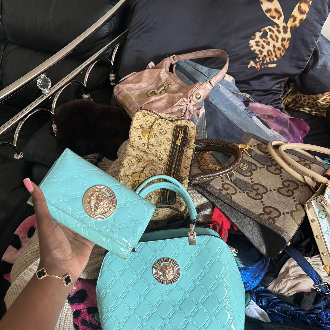 Versus Versace bag with matching wallet Check my... - Depop