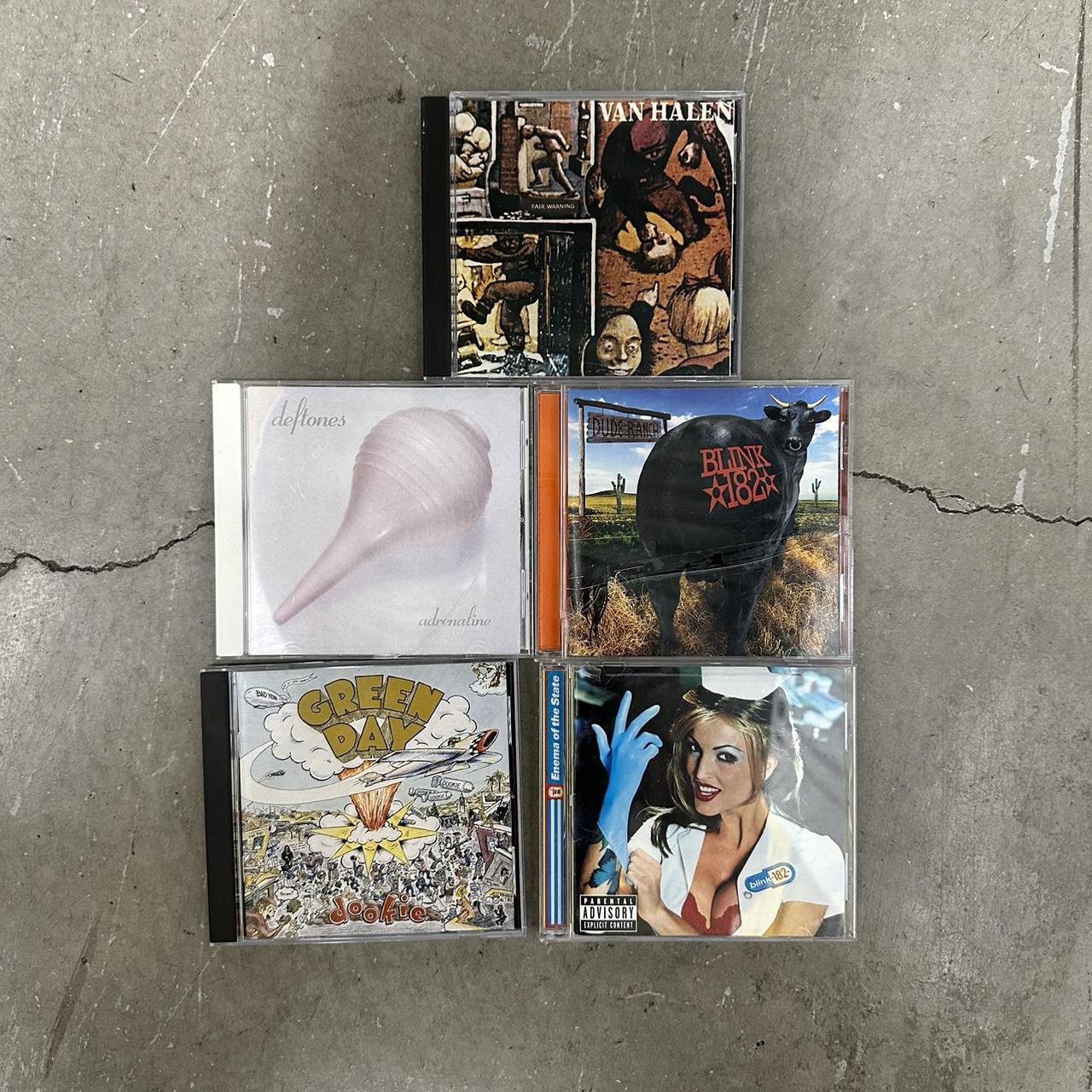 Crazy 5 Lot of Collectible Rock CDs + Van Halen... - Depop
