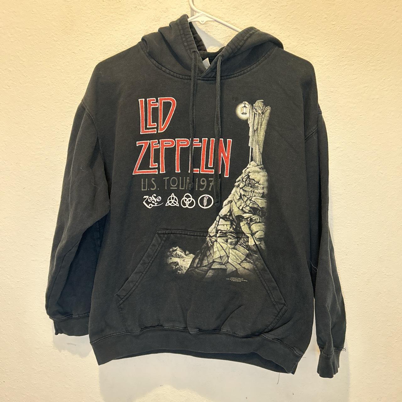 VINTAGE LED ZEPPELIN “US TOUR” HOODIE - Depop