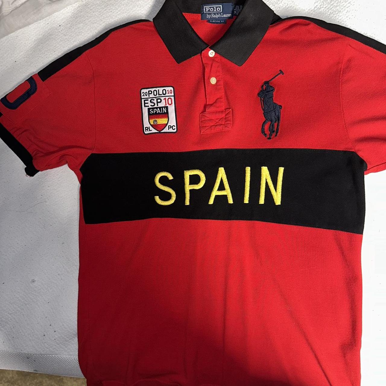 Polo Ralph Lauren Spain / España # 10 Button up... | Depop
