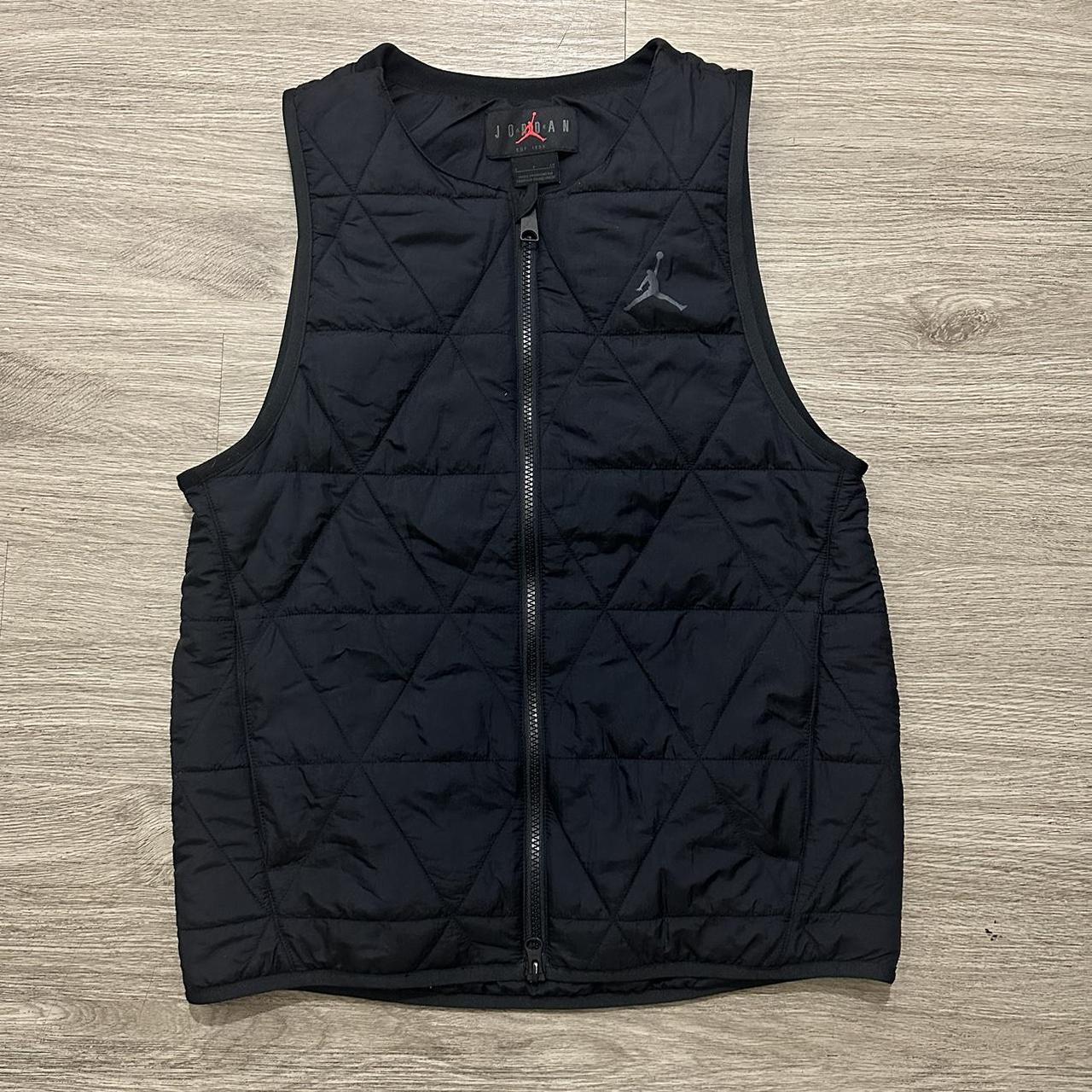 Black Air Jordan vest No flaws, perfect condition... - Depop