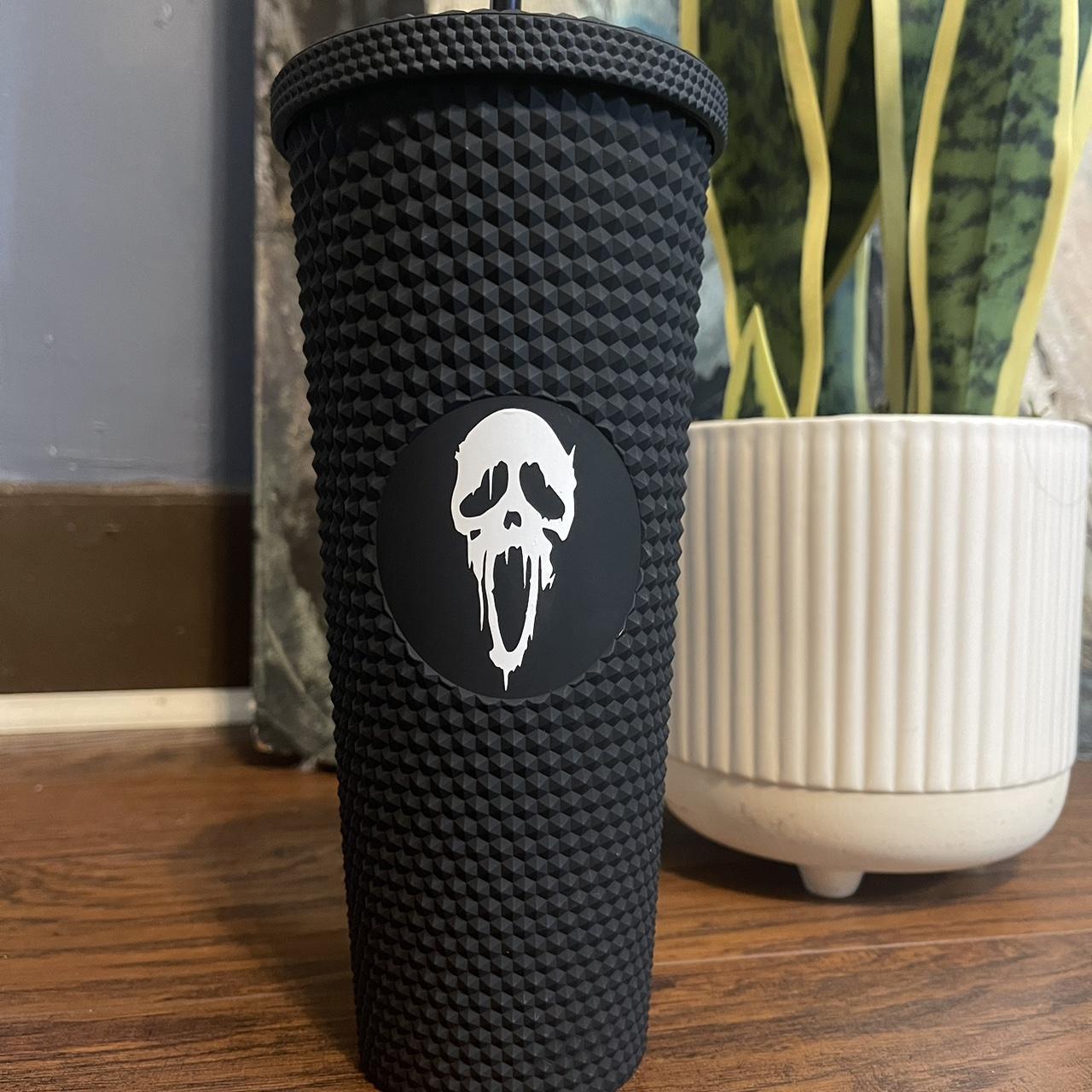 Custom 24oz Scream movie GhostFace Drip theme Glossy... - Depop