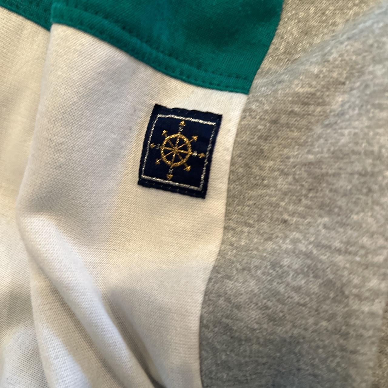 Vintage 80s retro color patch pattern jacket.... - Depop