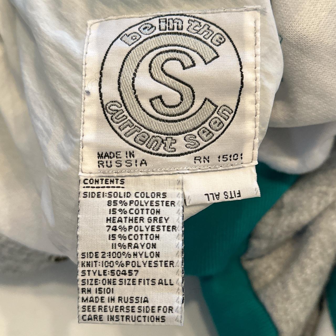 Vintage 80s retro color patch pattern jacket.... - Depop