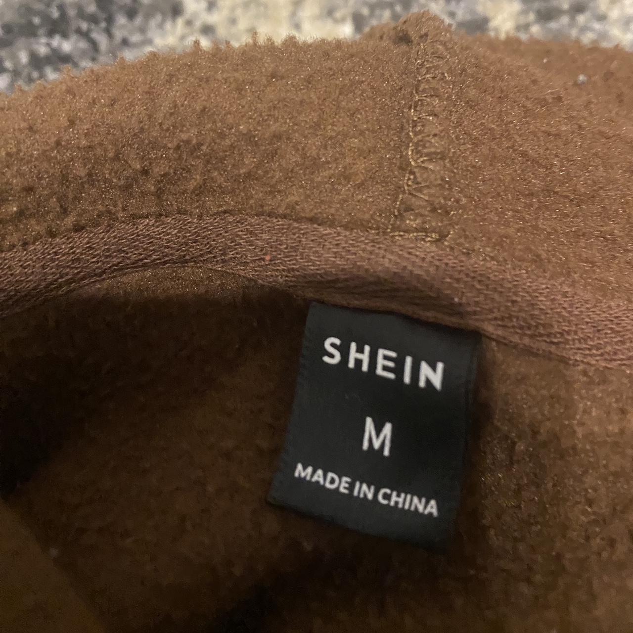 Brown bone dragons zip-up SHEIN jacket (Men’s M) - Depop