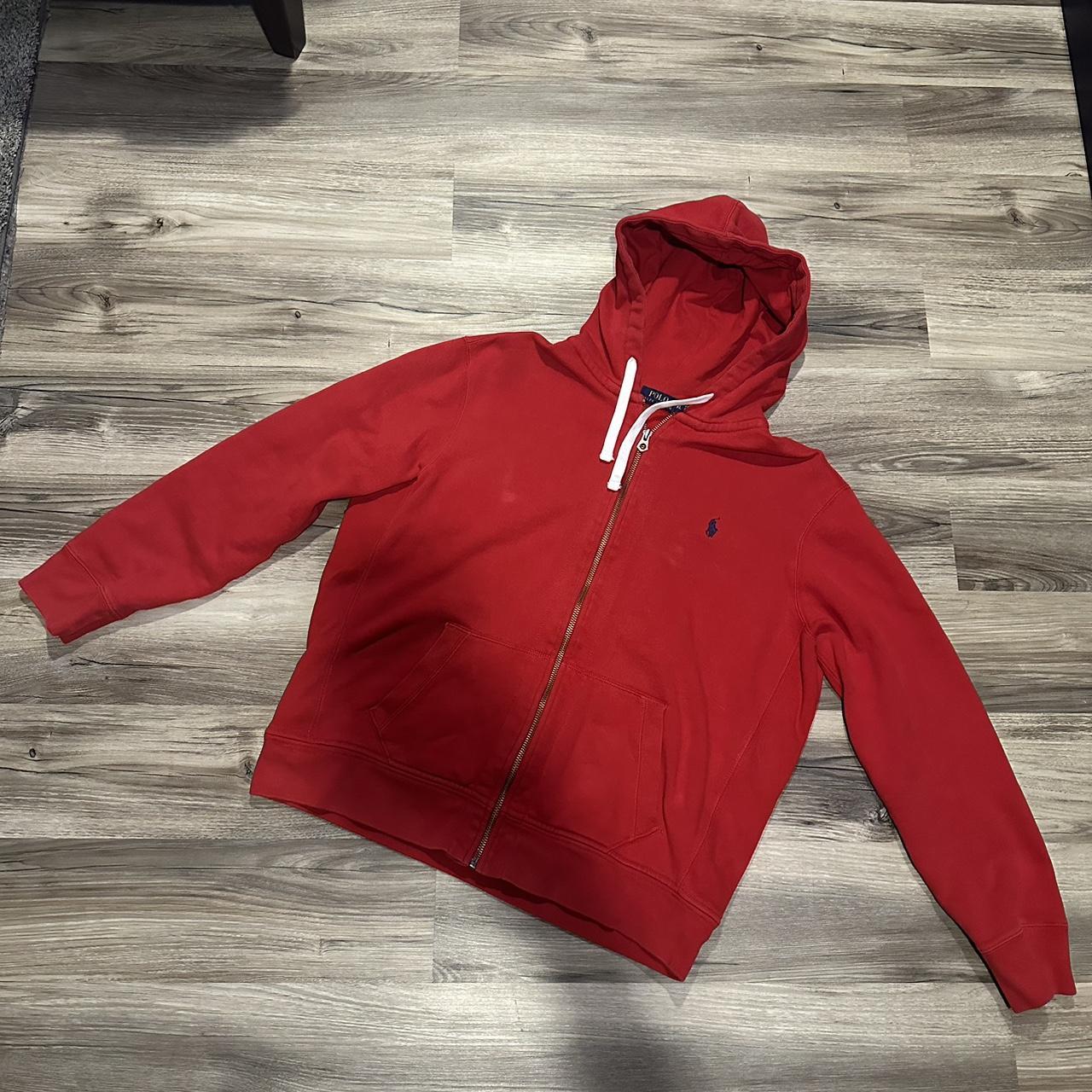 Men’s Ralph lauren zip up hoodie - Depop