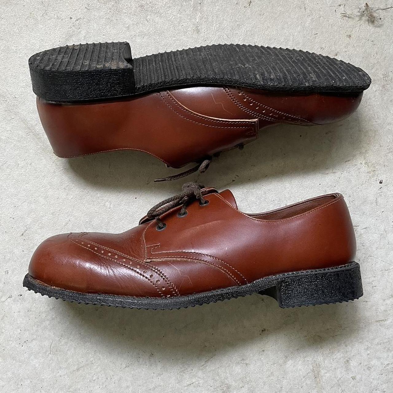 Deadstock sharpie / suedehead made in Australia boot... - Depop