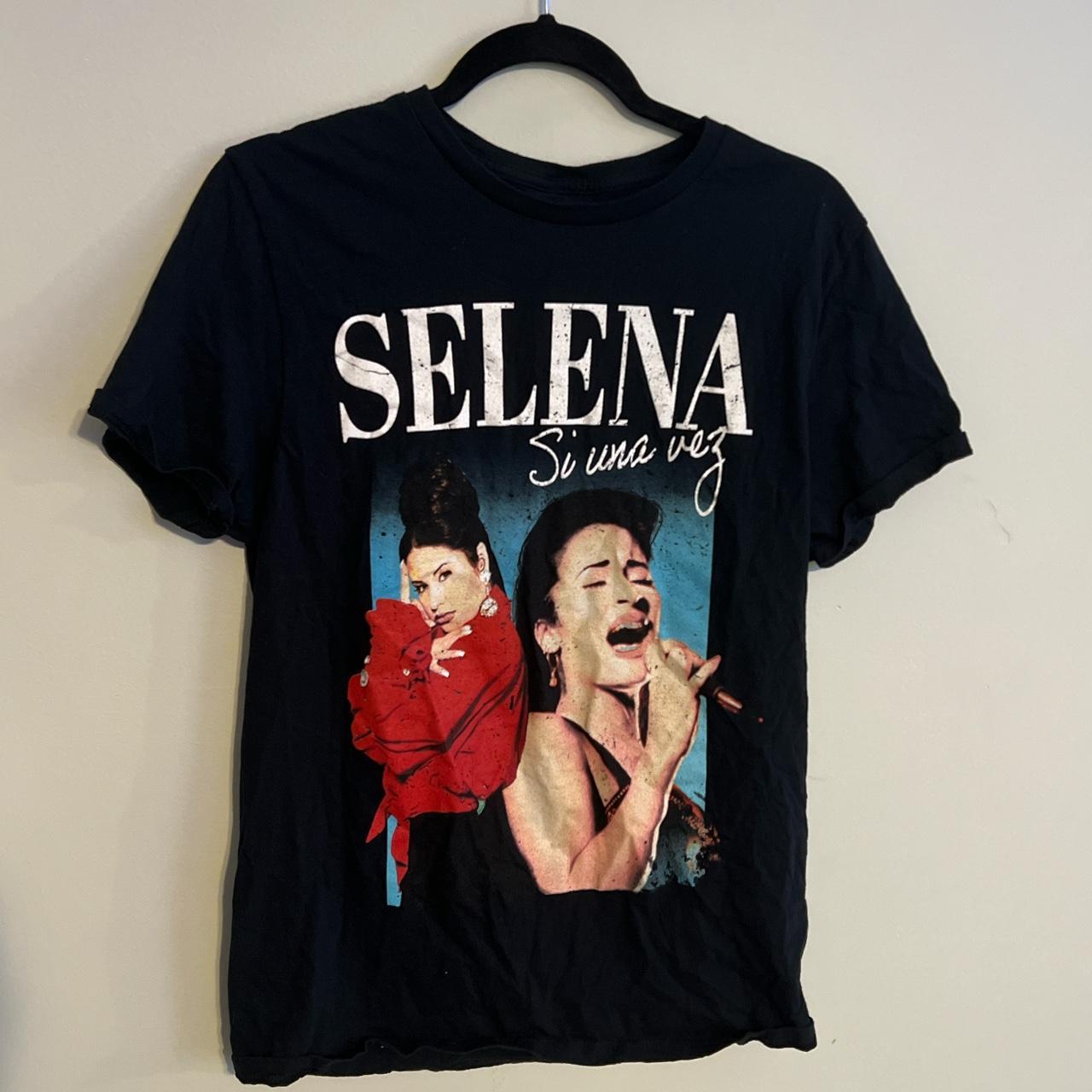 Official Selena Merchandise Graphic Tee Pre-owned,... - Depop