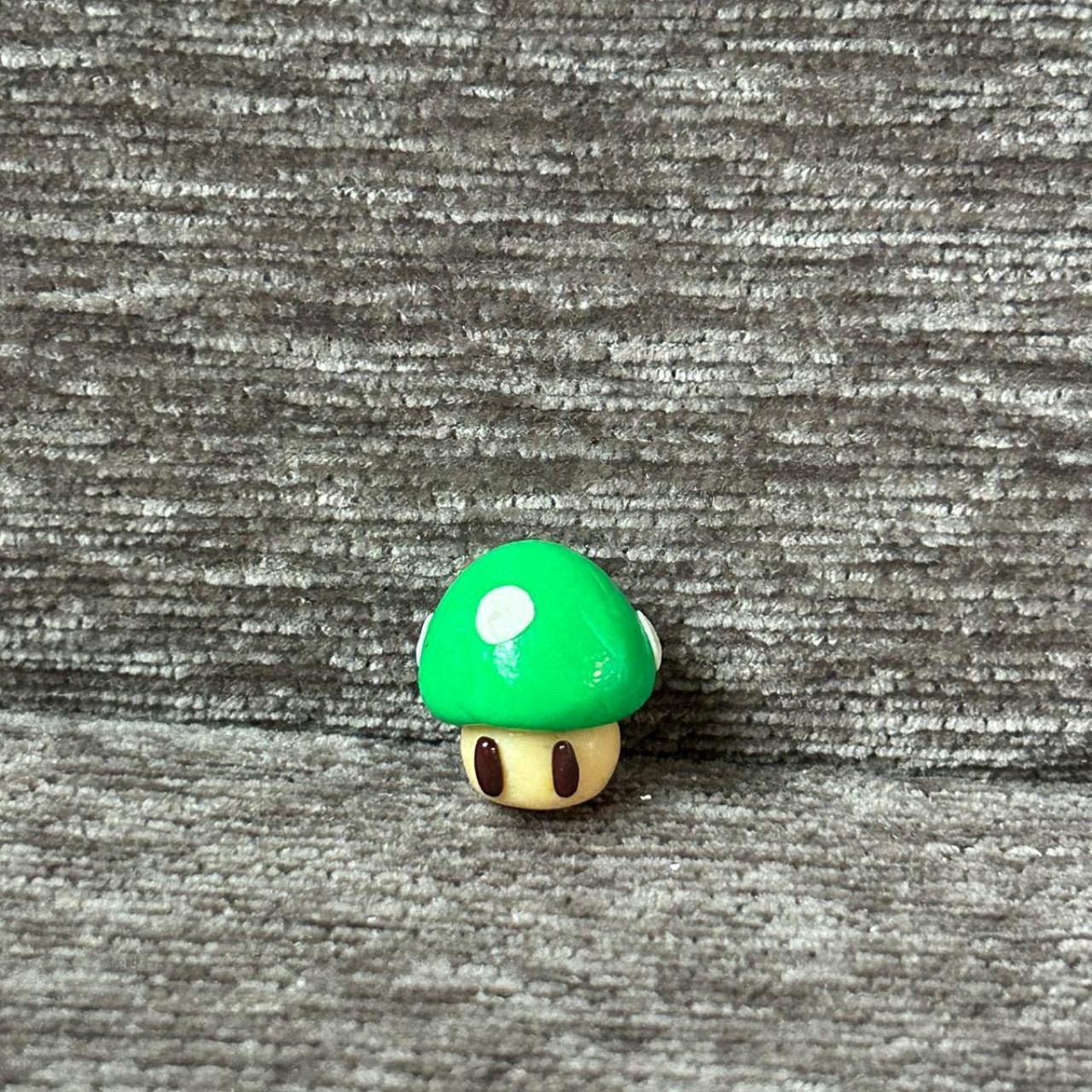 Little mario mushroom figurine - can be placed on... - Depop