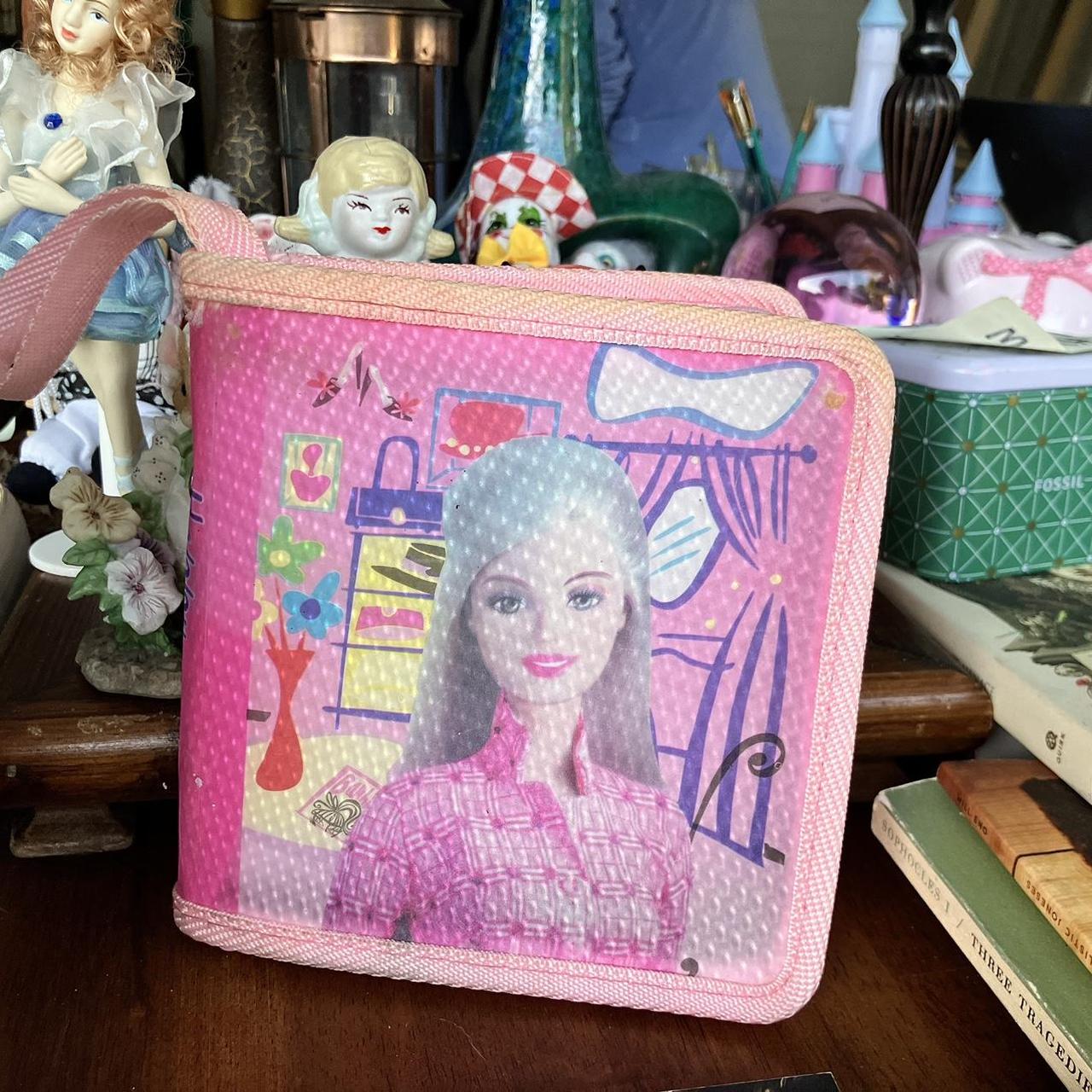 RETRO PINK BARBIE CD CASE - Depop