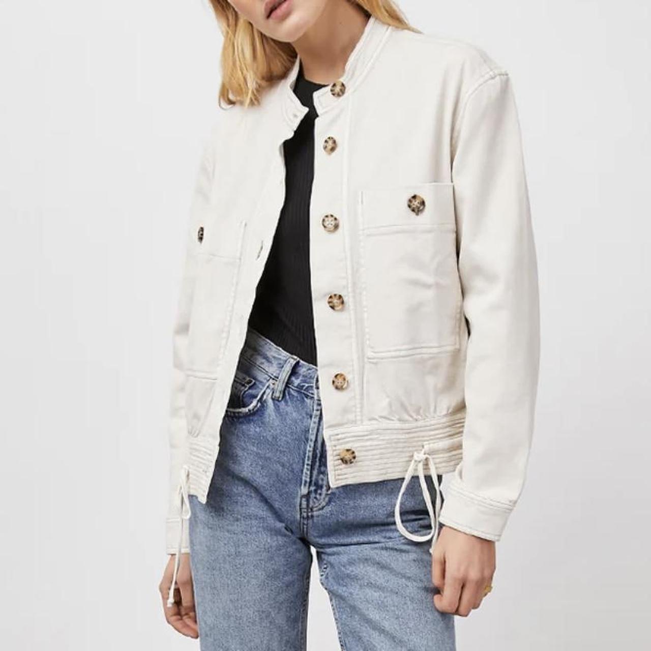 Rails Alma jacket in “birch” (off white) color.... - Depop