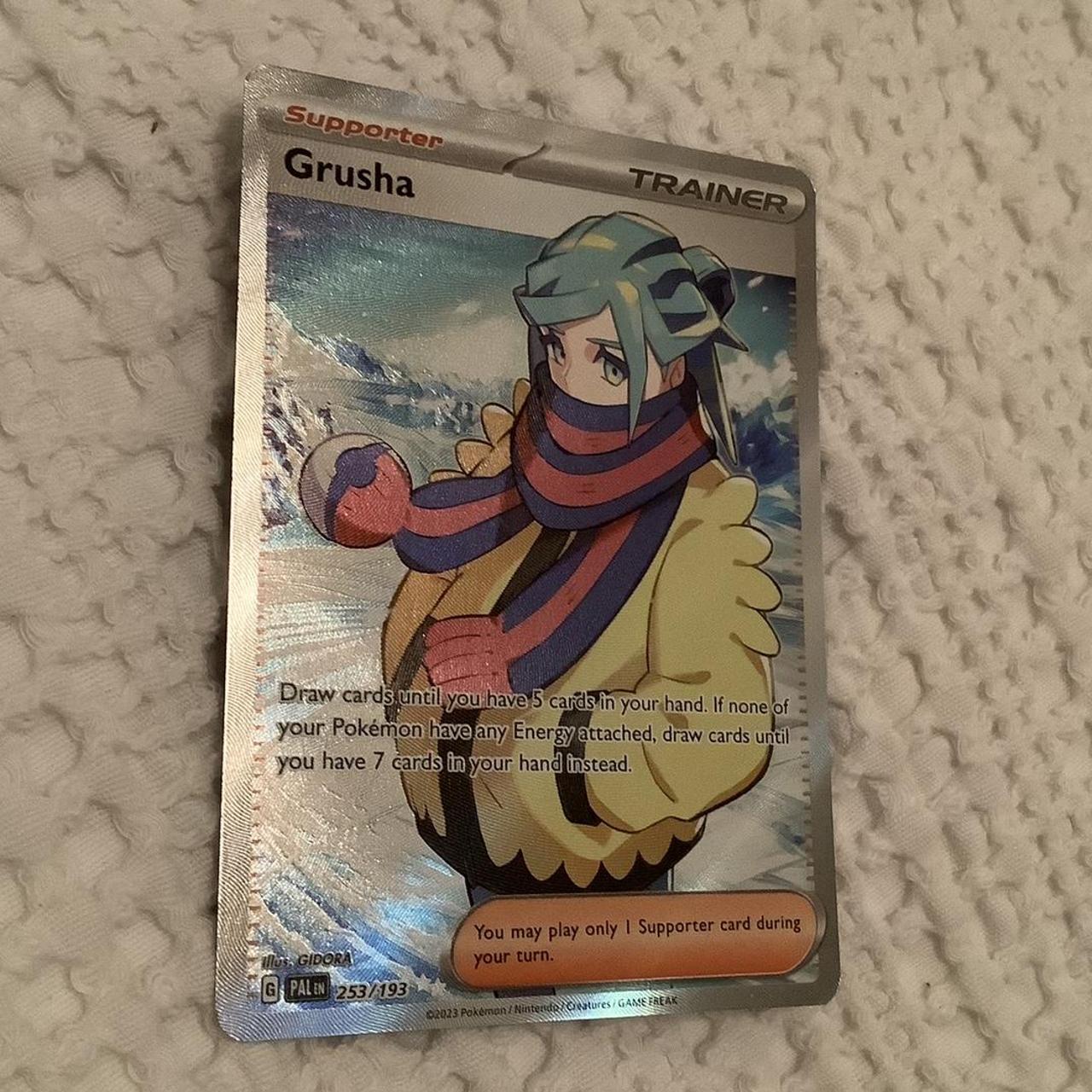 Pokémon Card Grush Secret Rare Pack Fresh #pokemon... - Depop