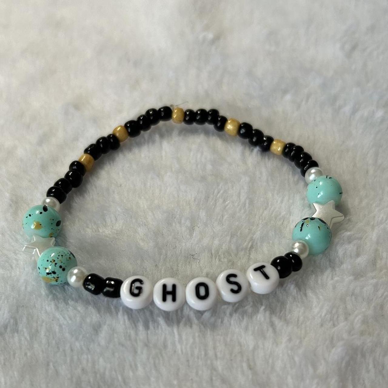 Custom Ghost Band Bracelets Handmade Custom Ghost... | Depop