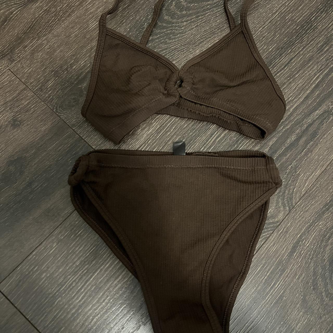 Brown bathing suit - Depop