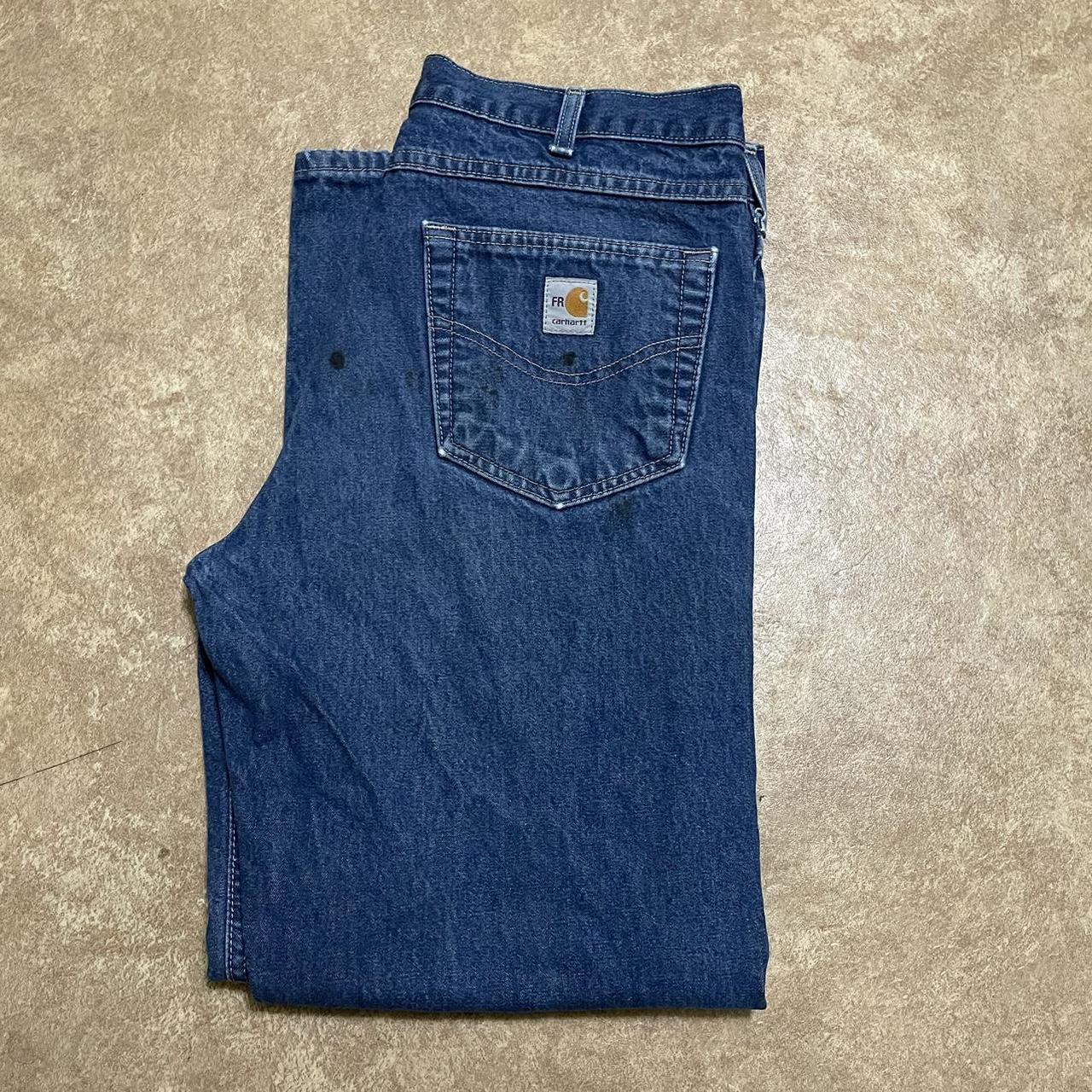 Carhartt Fire resistant jeans Comfortable Size... - Depop