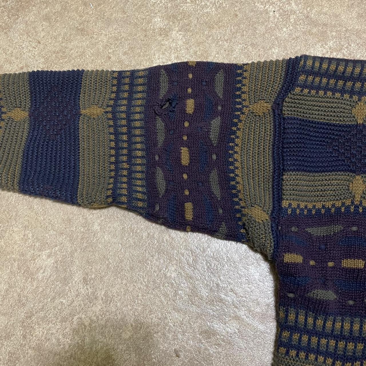 Woods & Gray knit sweater -size XL -grandpa style... - Depop