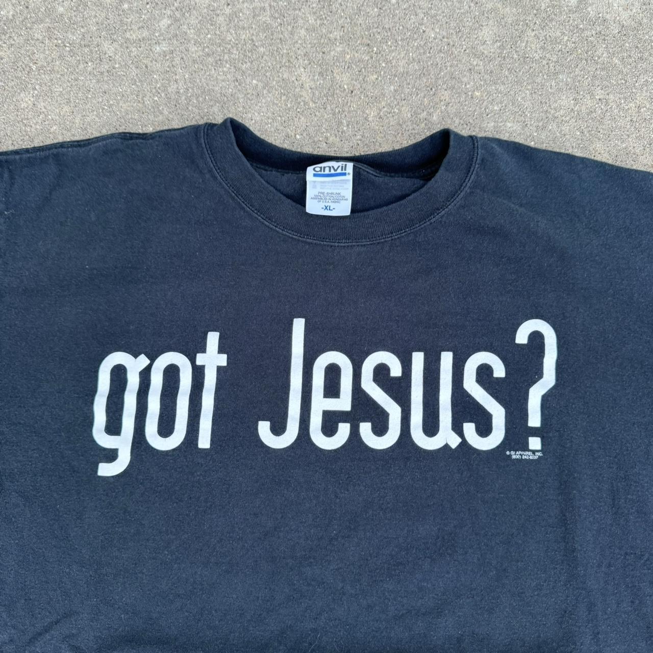 Vintage religious jesus tee Super dope fade no... - Depop