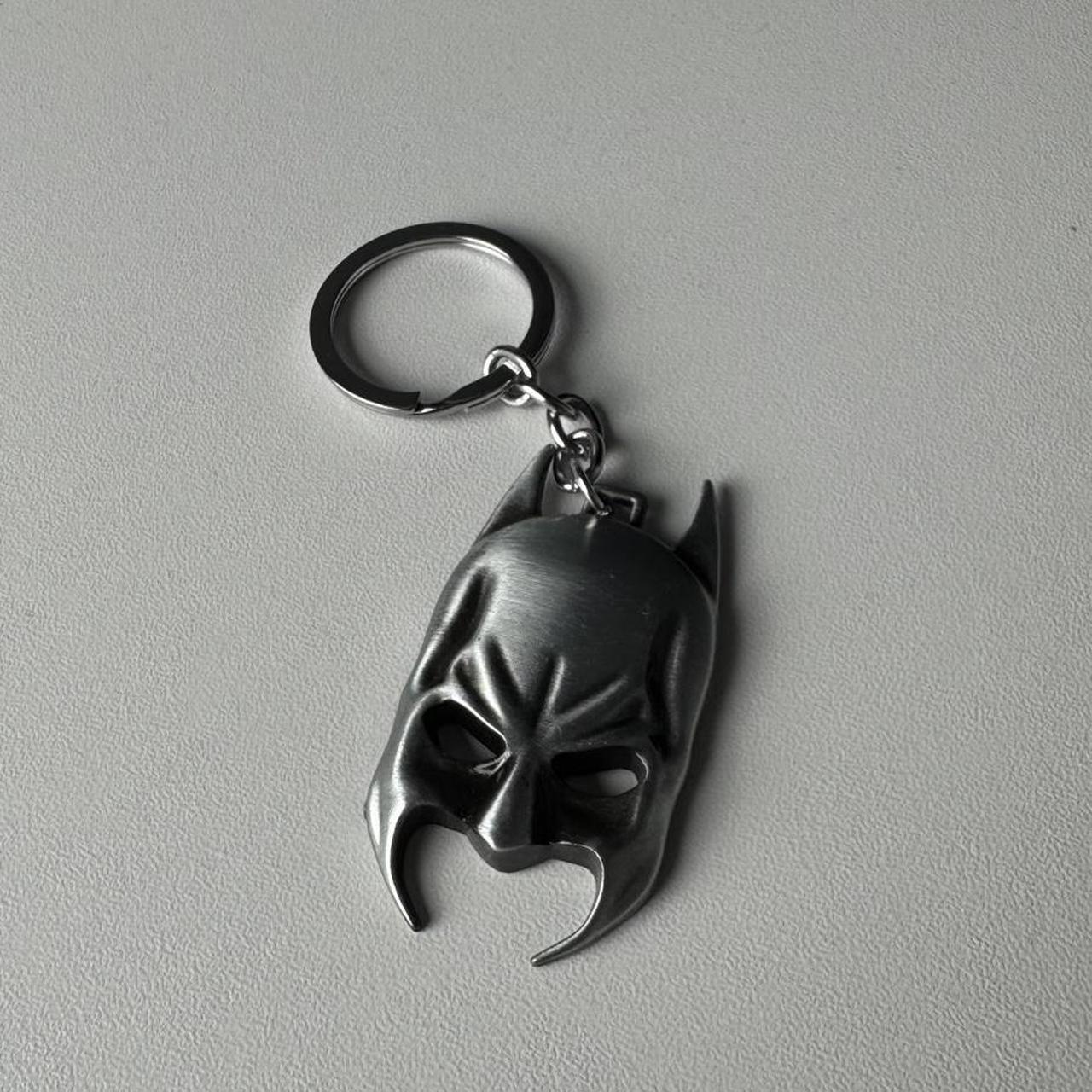 Silver Batman type keychain Super dope and... | Depop