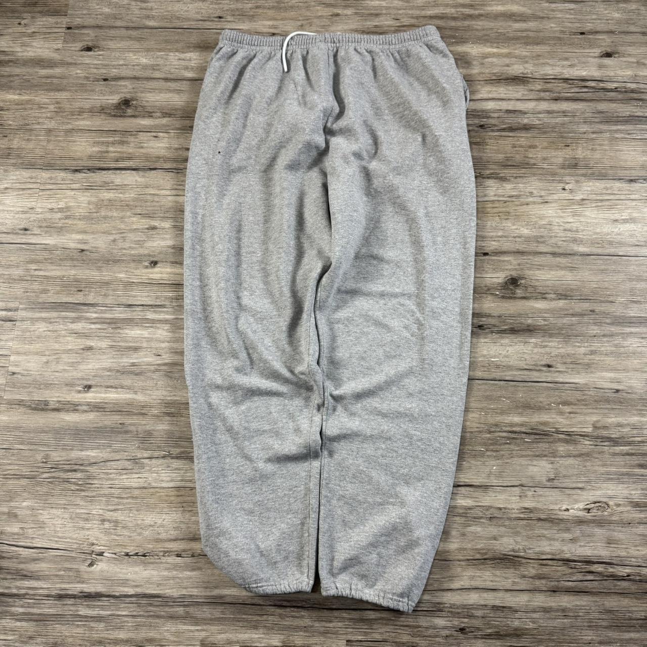 Baggy grey blank sweats •essential grey sweats,... | Depop