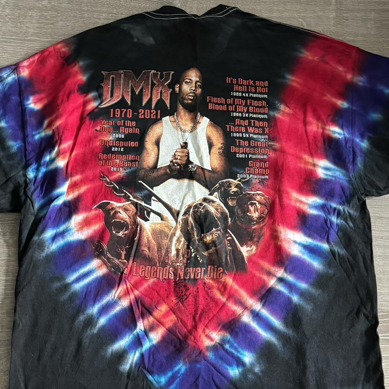 DMX Rap T shirt Size 2XL fits like XL #rap #dmx - Depop